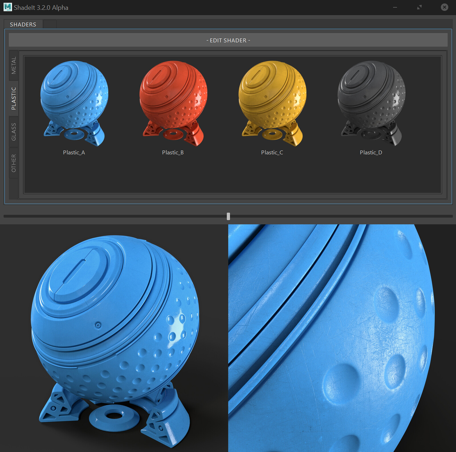- Wizix - - ShadeIt - Procedural Material Library for Arnold in Maya Script - Trailer