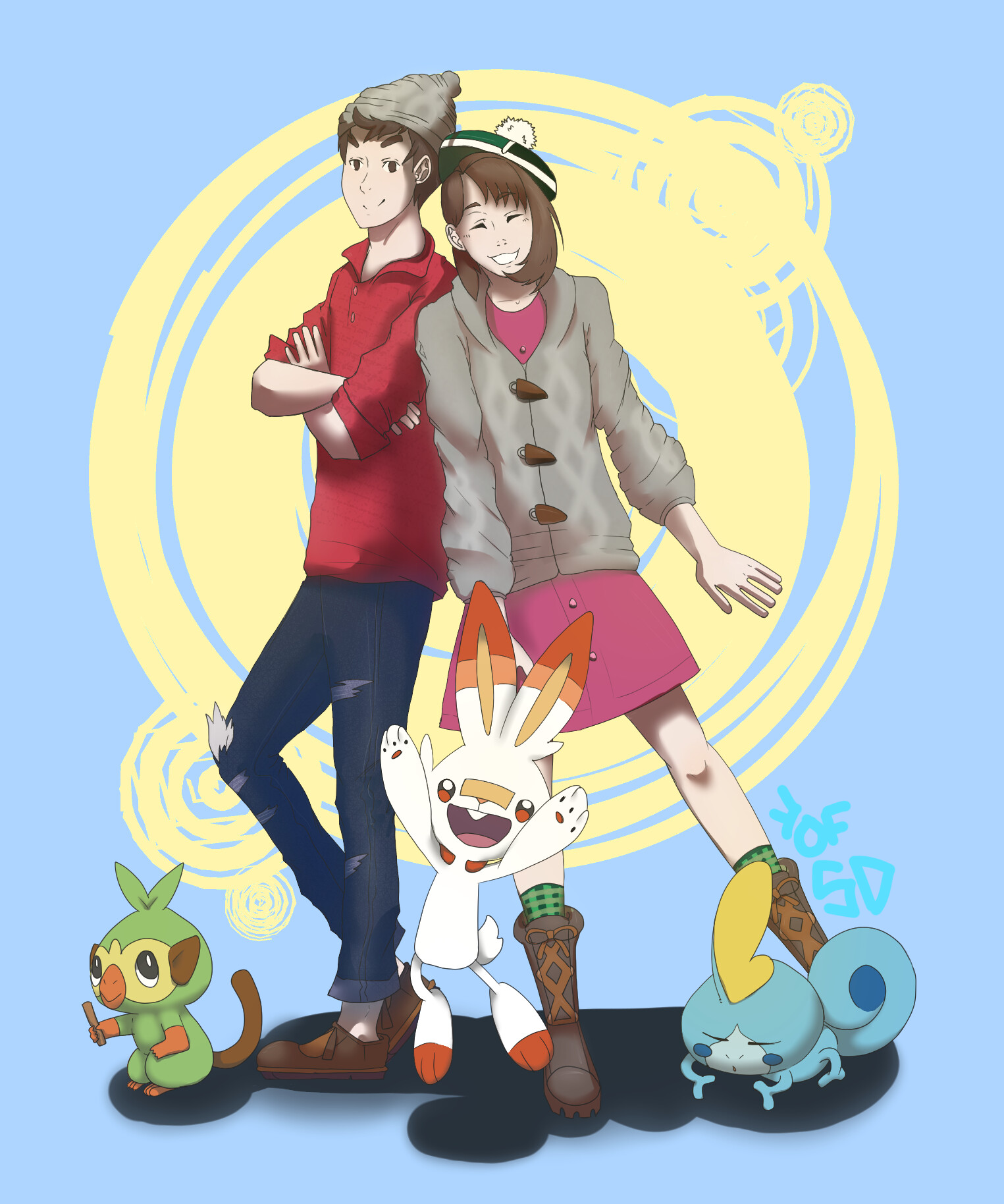 ArtStation - Pokemon Sword and Shield