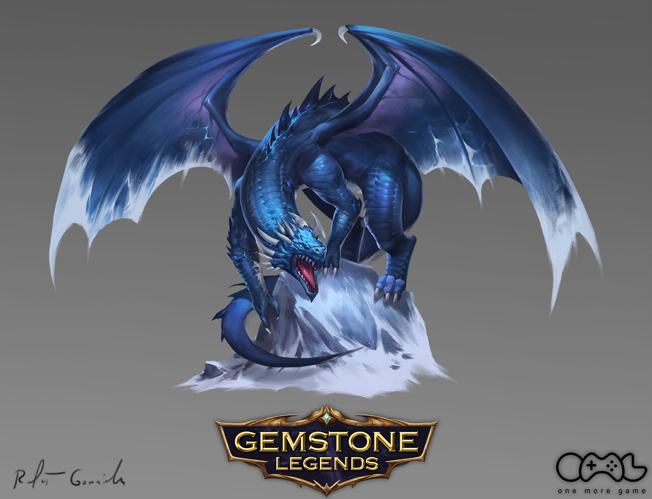 ArtStation - Blue Dragon