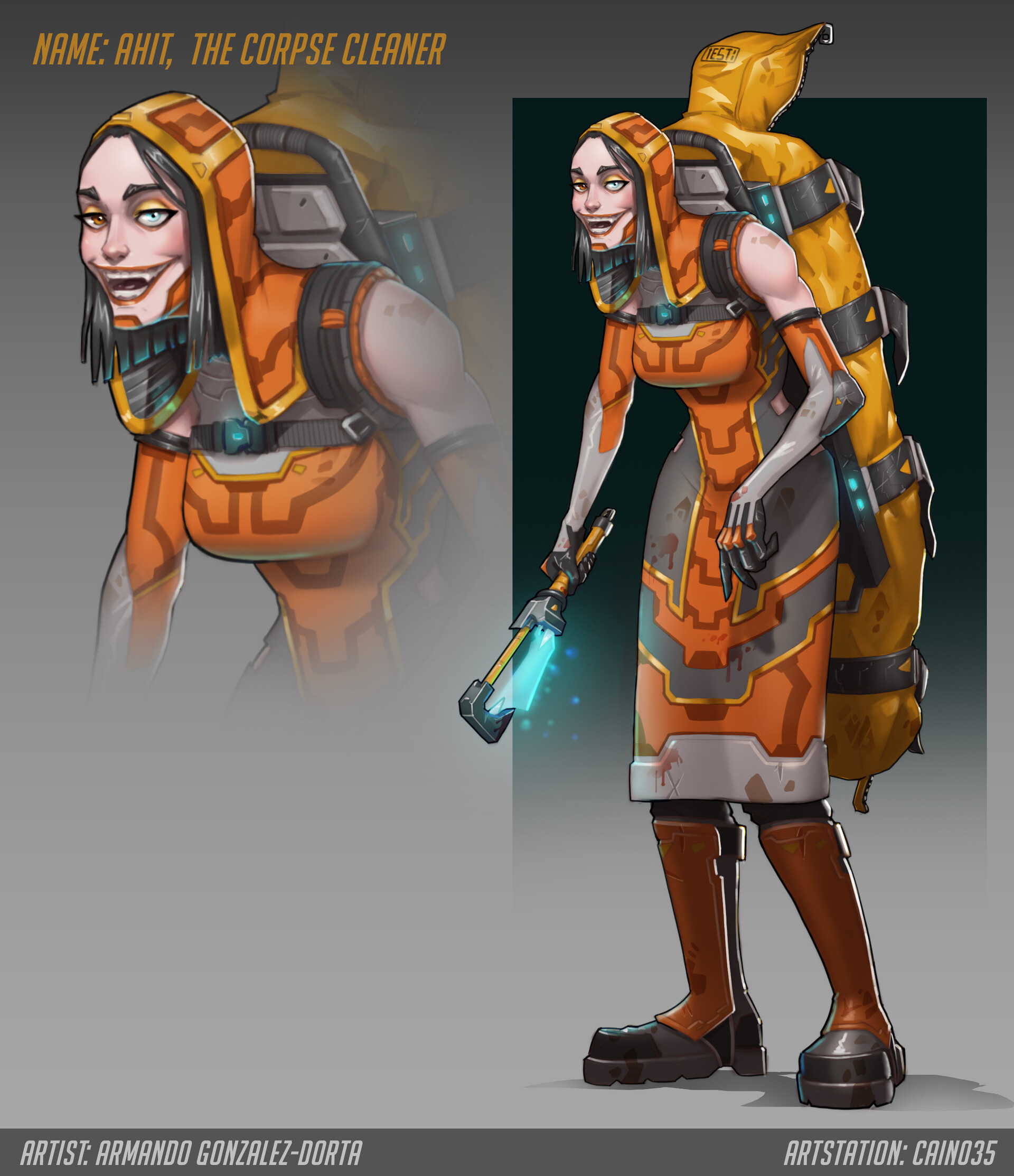 ArtStation - Ahit, the Corpse Cleaner