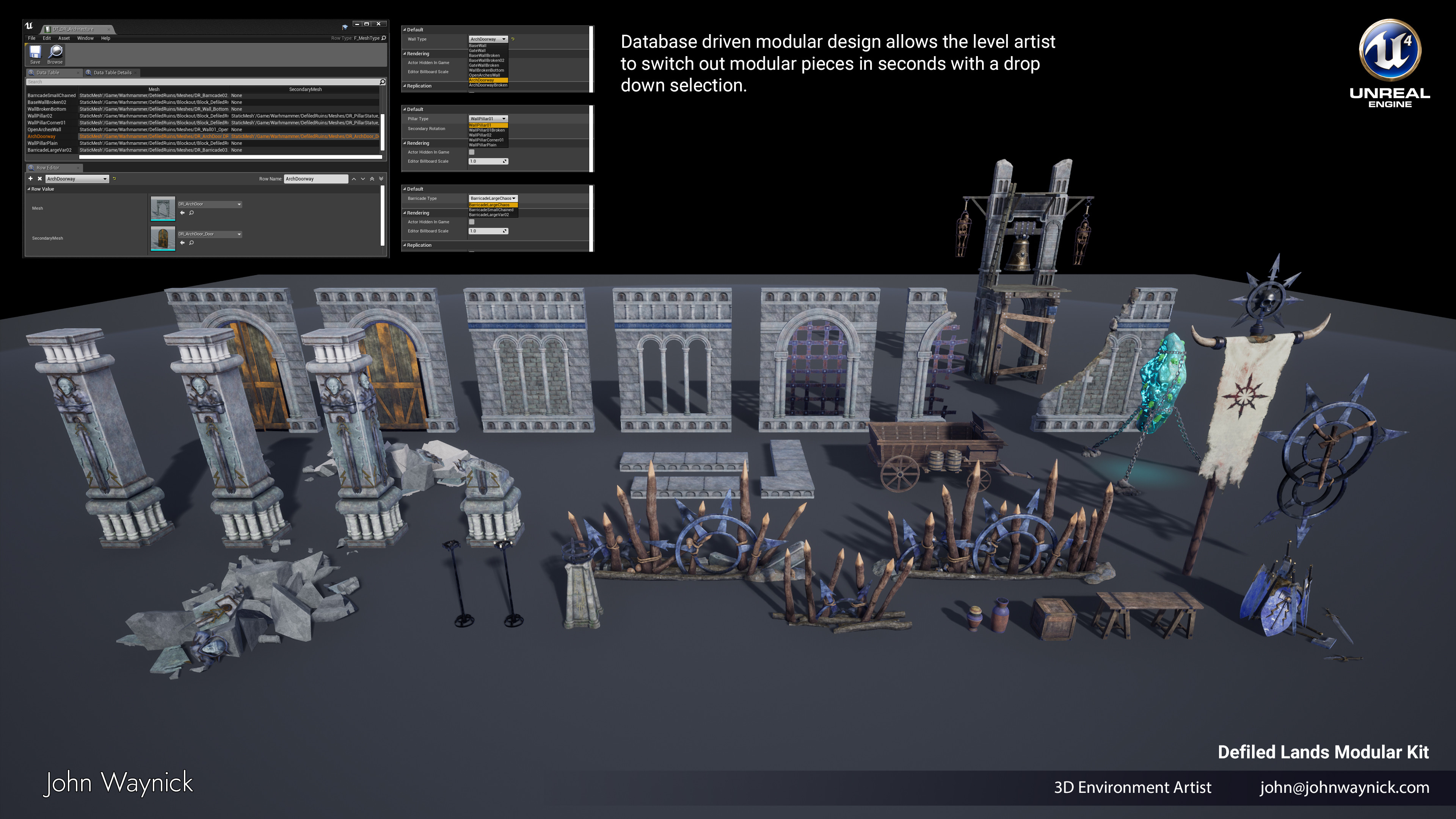 John Waynick: Environment Artist - Warhammer Defiled Lands Breakdown