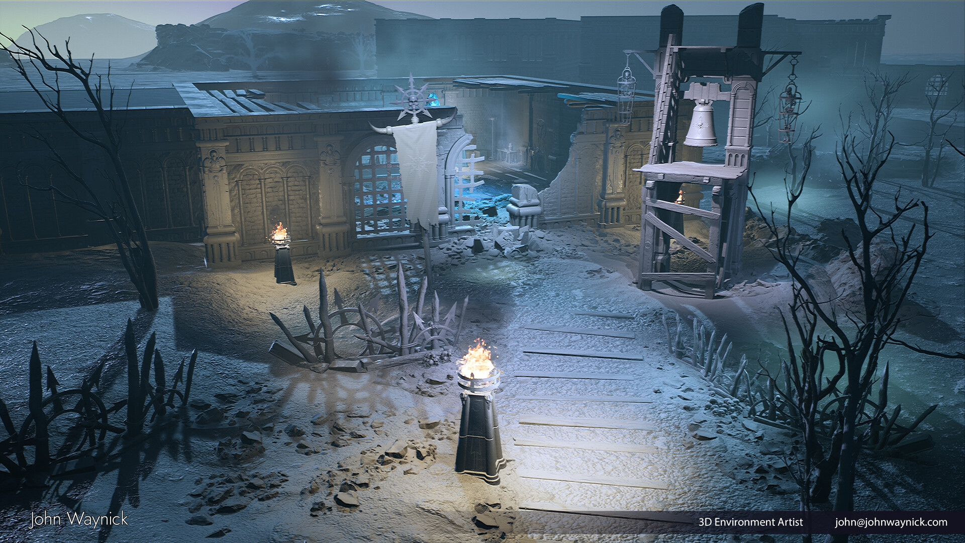 John Waynick: Environment Artist - Warhammer Defiled Lands Breakdown