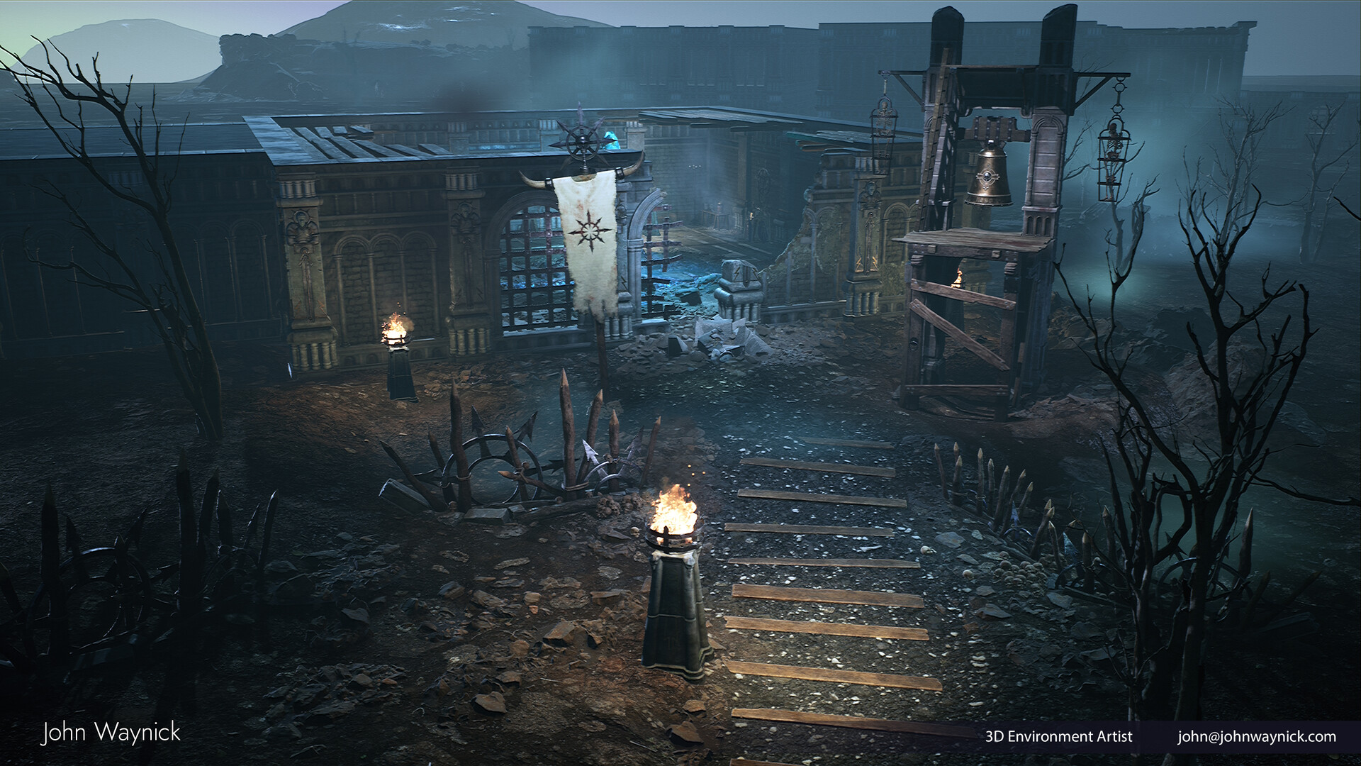 John Waynick: Environment Artist - Warhammer Defiled Lands Breakdown