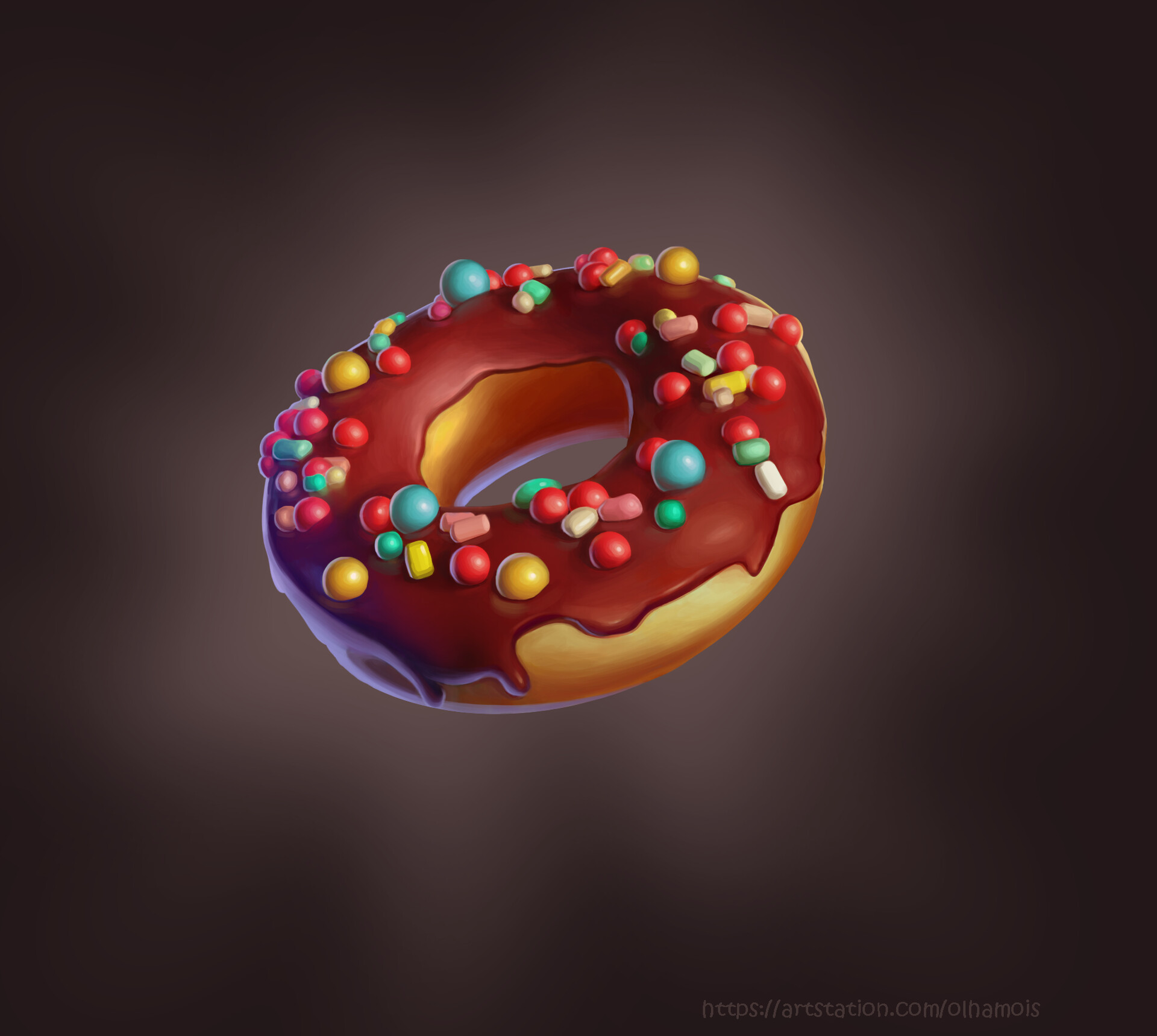 ArtStation - Game object - Donut