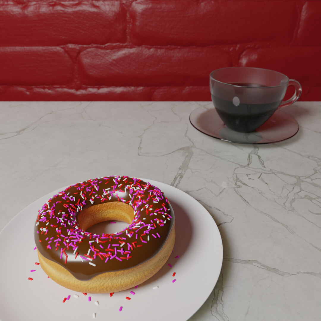 ArtStation - Blender Doughnut
