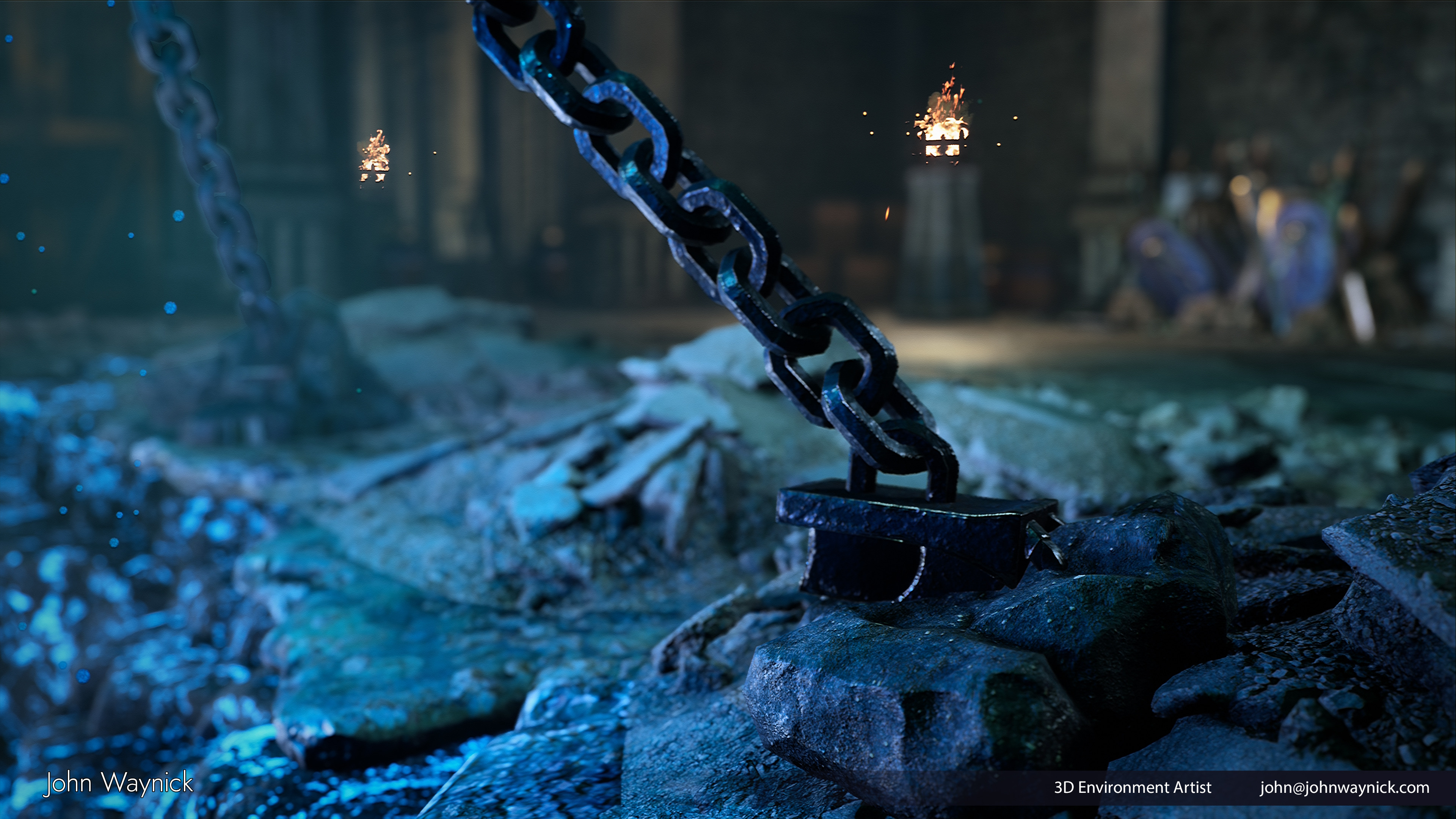 John Waynick: Environment Artist - Defiled Lands Closeups