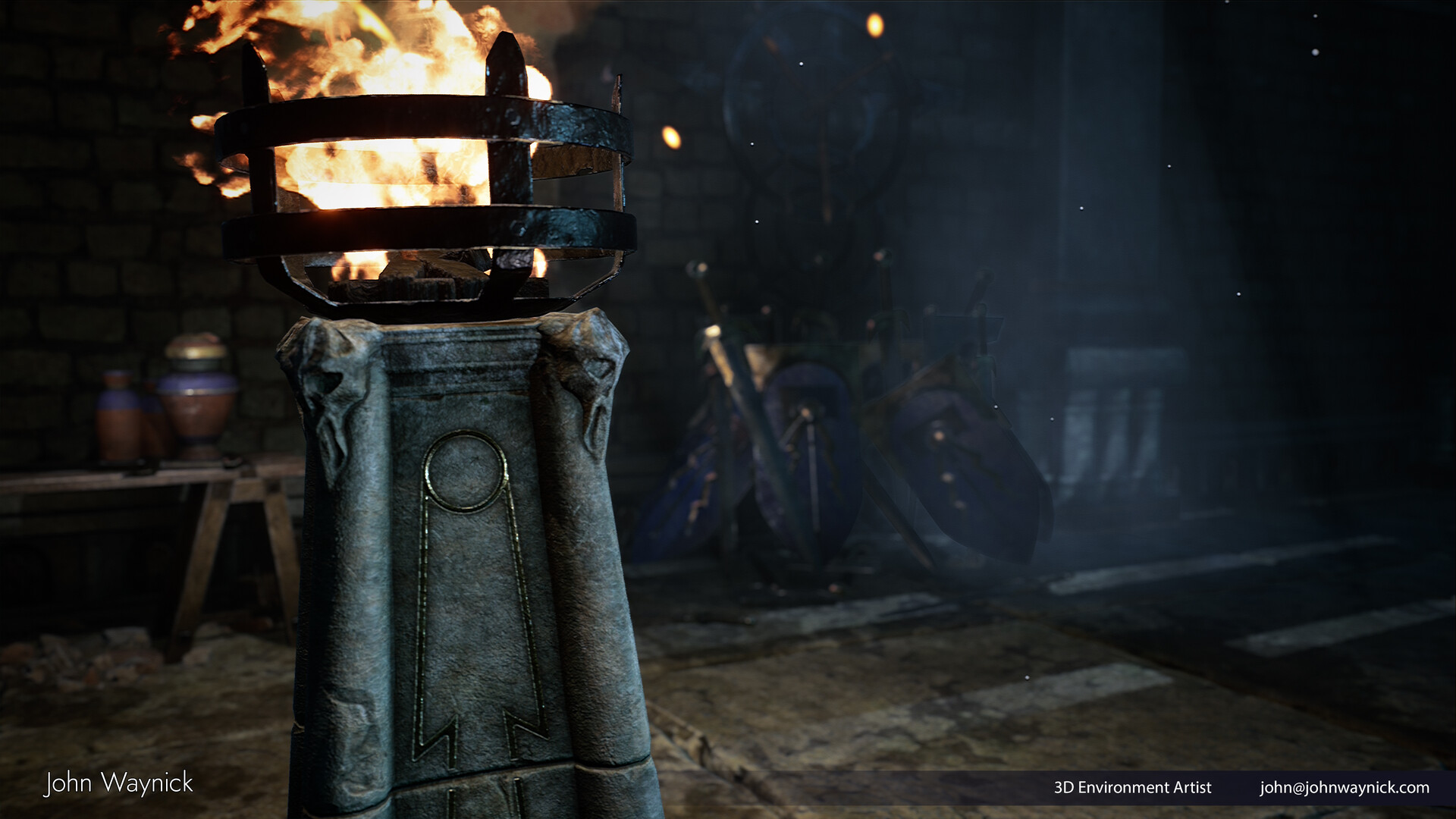 John Waynick: Environment Artist - Defiled Lands Closeups