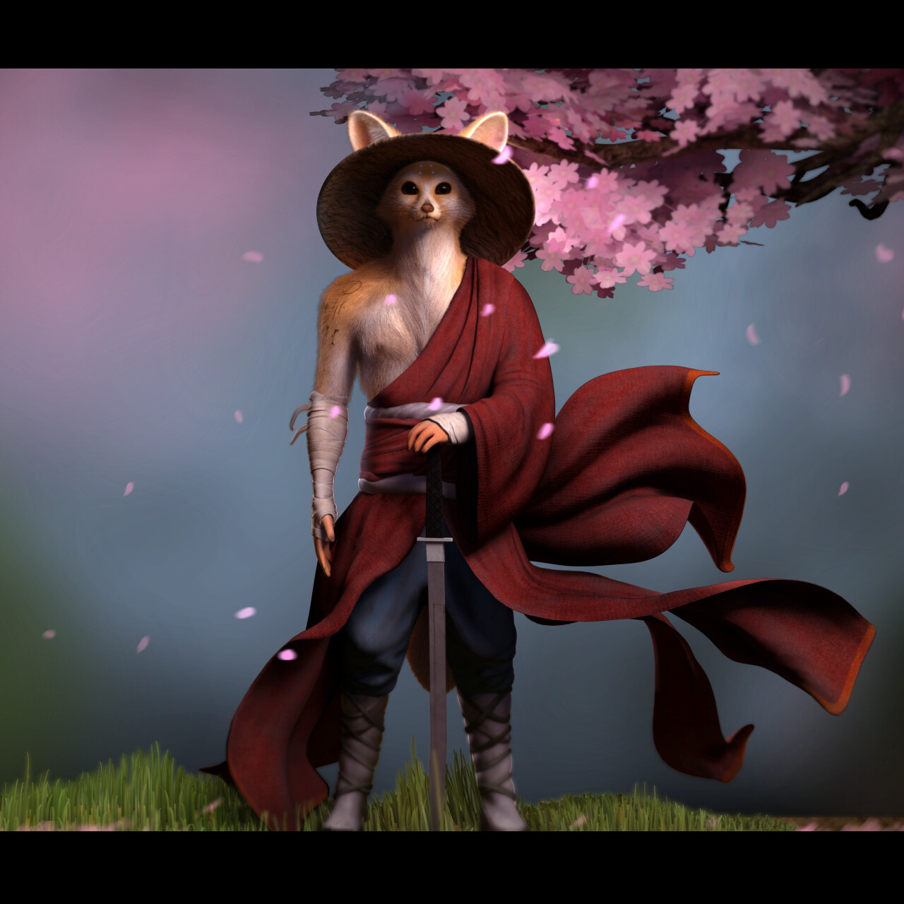 ArtStation - Fennec Fox