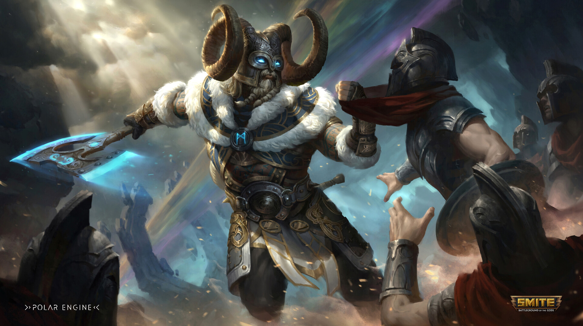 Heimdallr The Vigilant by Nathaniel Himawan : r/ImaginaryVikings