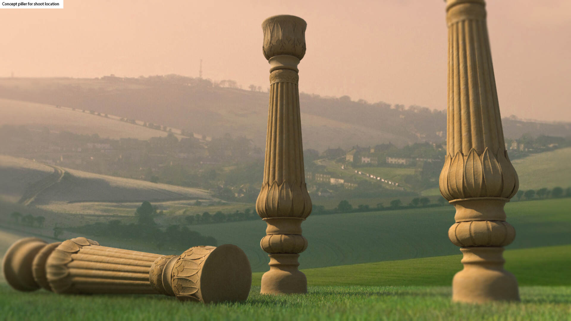 ArtStation - Piller for Vfx Reference