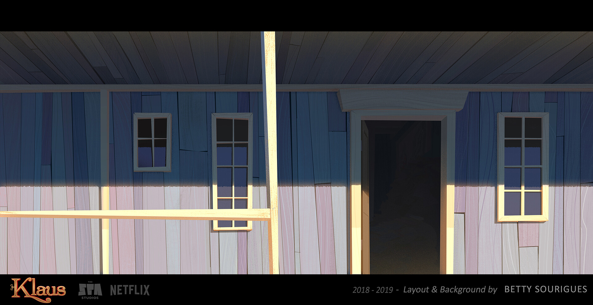 ArtStation - Klaus Background - New Post Office