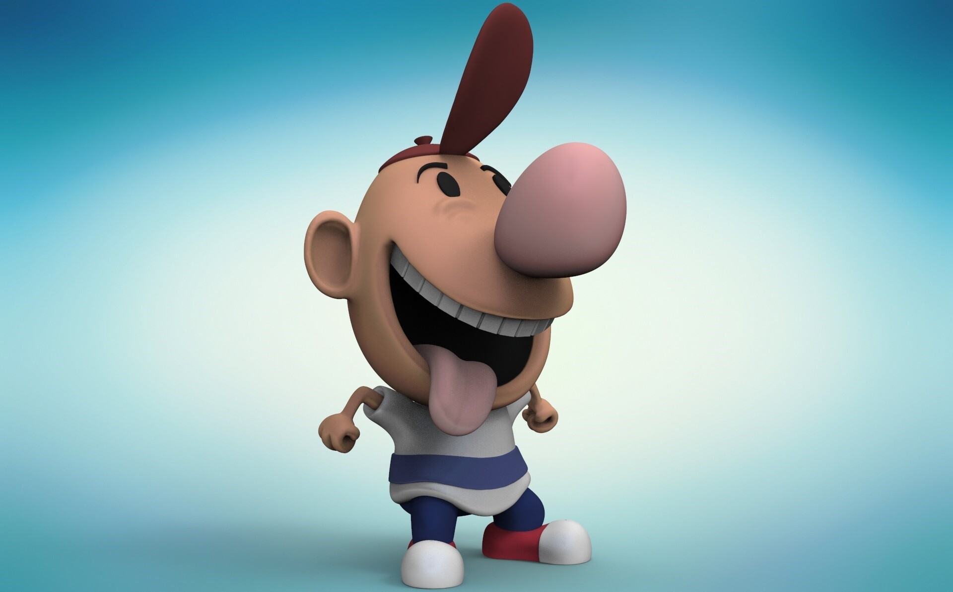 ArtStation - Billy Character From (The Grim Adventures of Billy & Mandy)