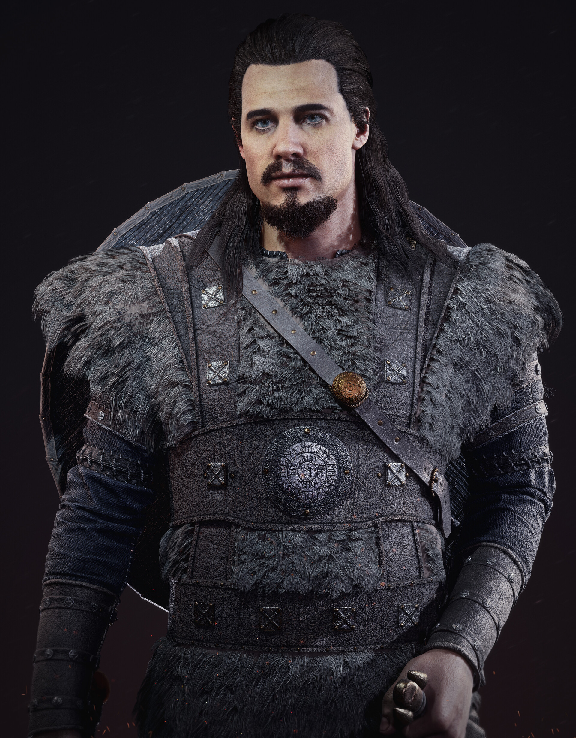 ArtStation - Uhtred Ragnarson( Alexander Dreymon )