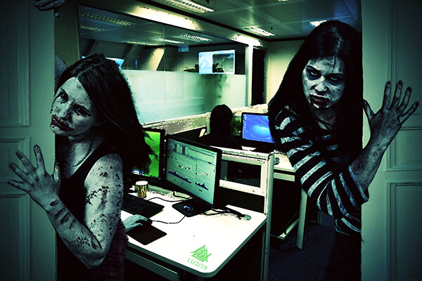 ArtStation - Office work is bad for the soul