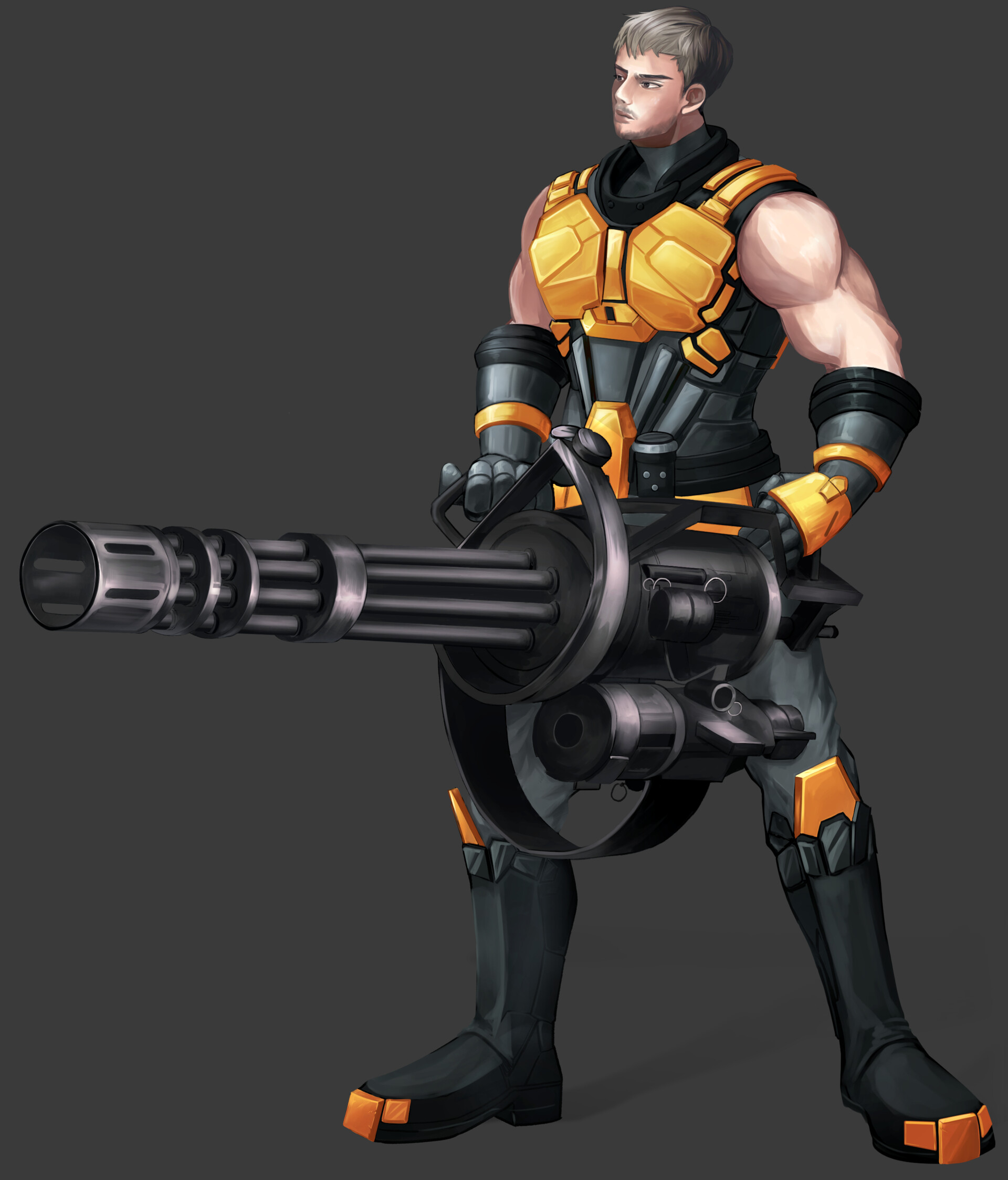 ArtStation - gunner