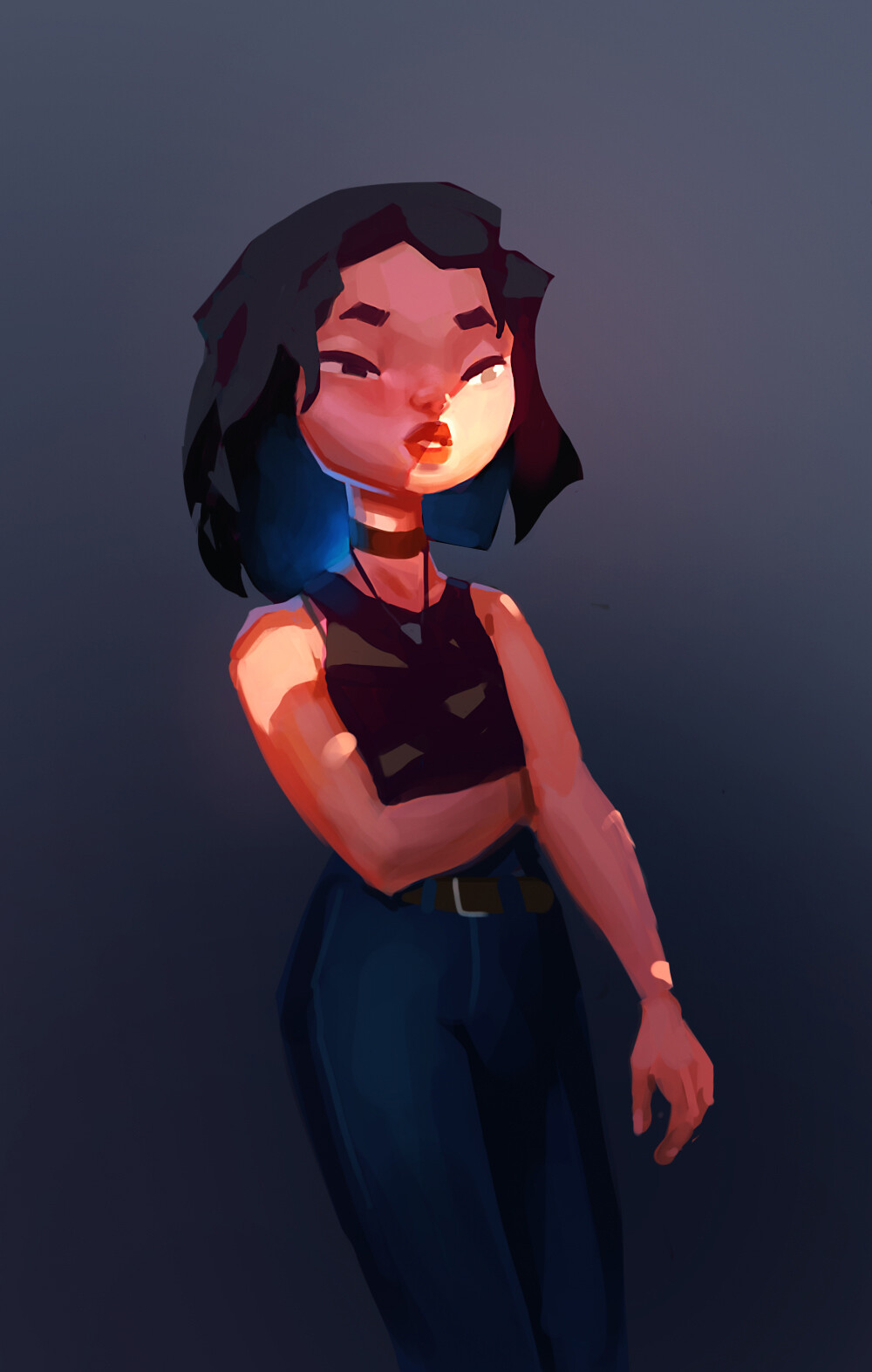 ArtStation - Shadow Girl