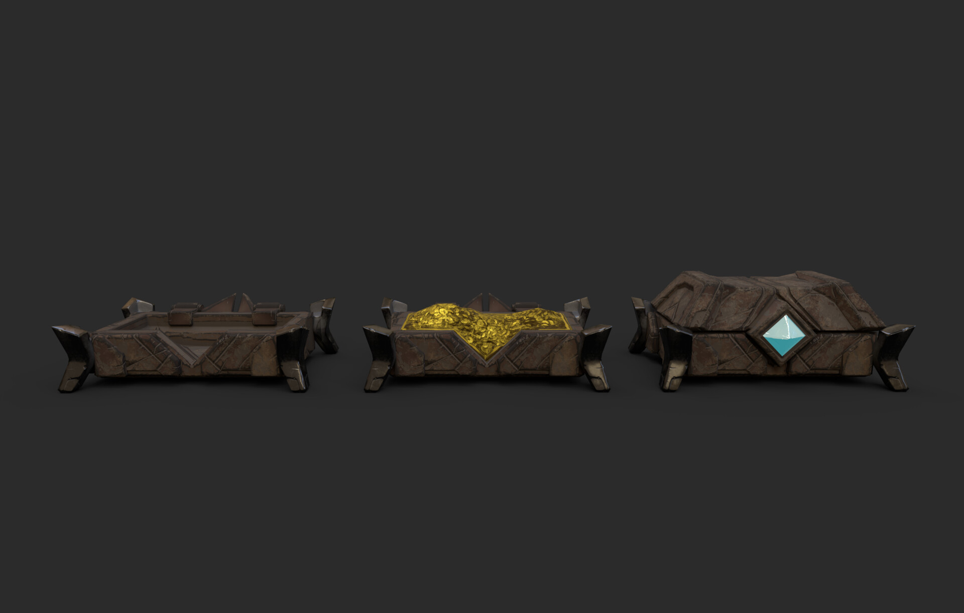 ArtStation - Chest (TEXTURING)