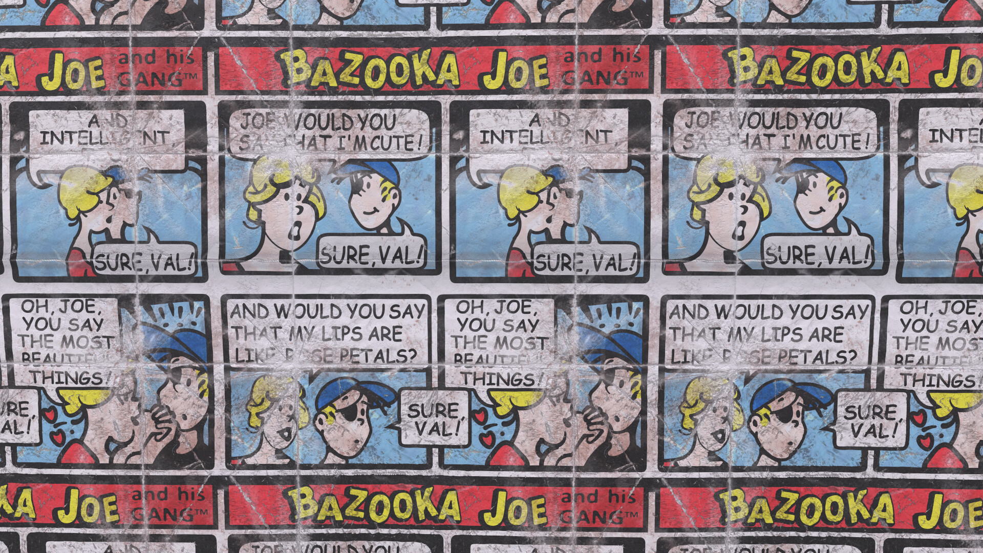 Jeffrey Green - Bazooka Joe Gum Wrapper