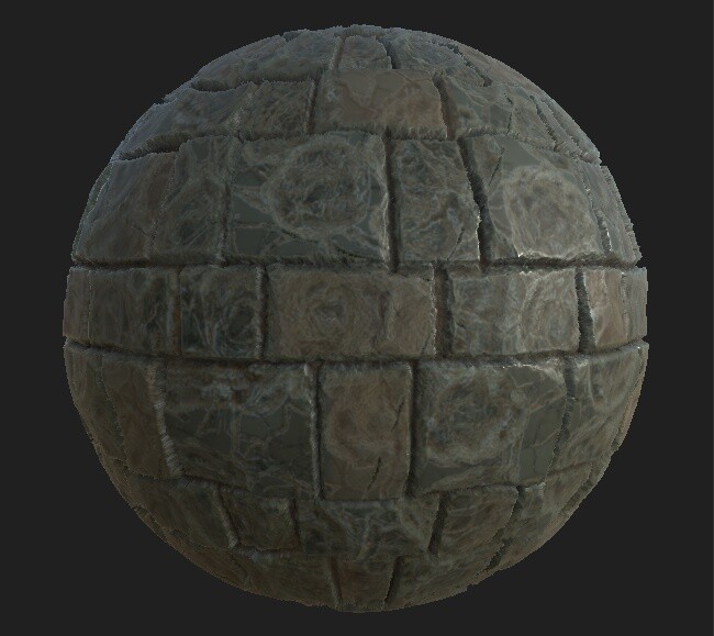 ArtStation - [WIP] Texture for dungeon environement