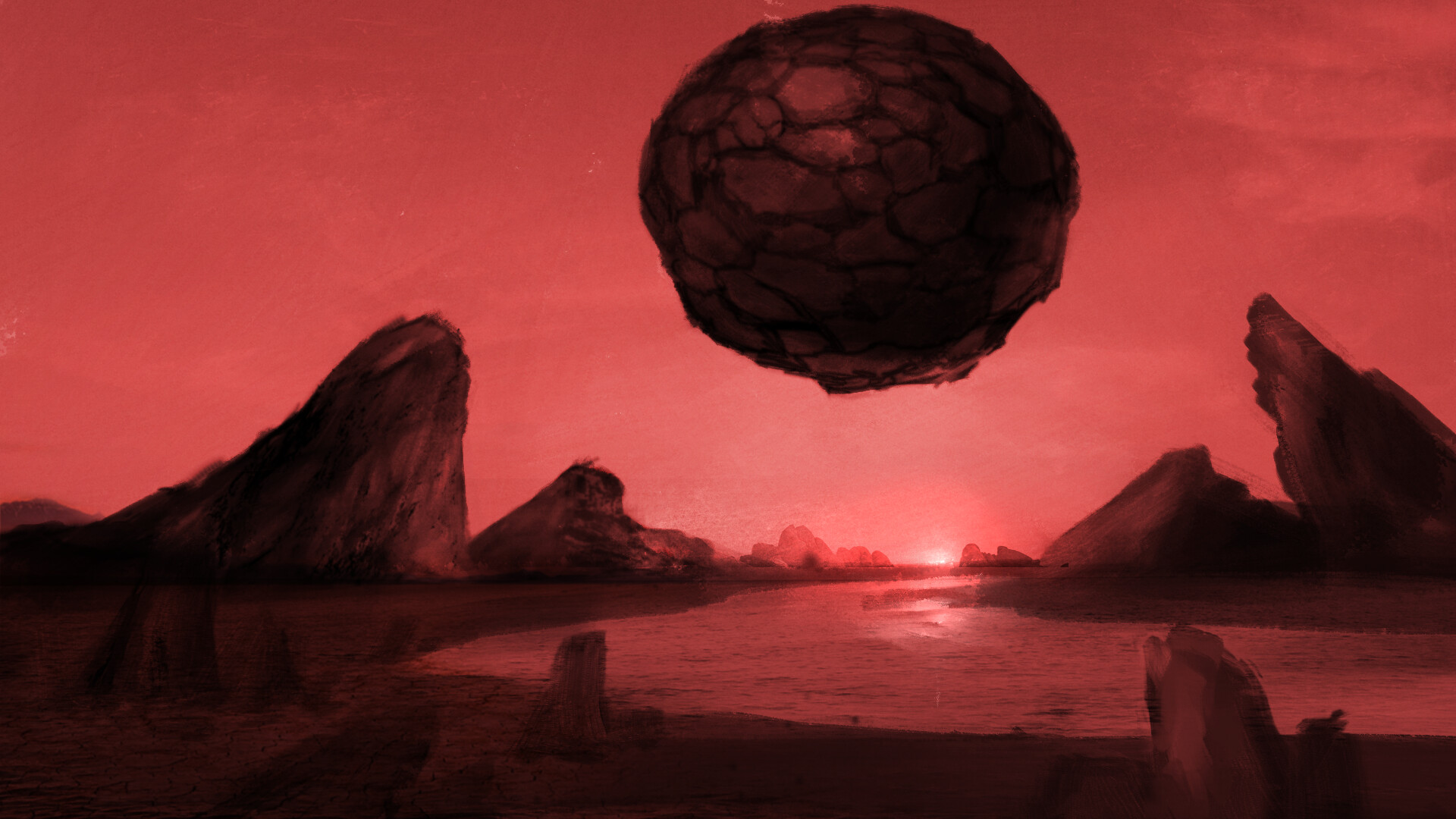 ArtStation - Concept- Red Space