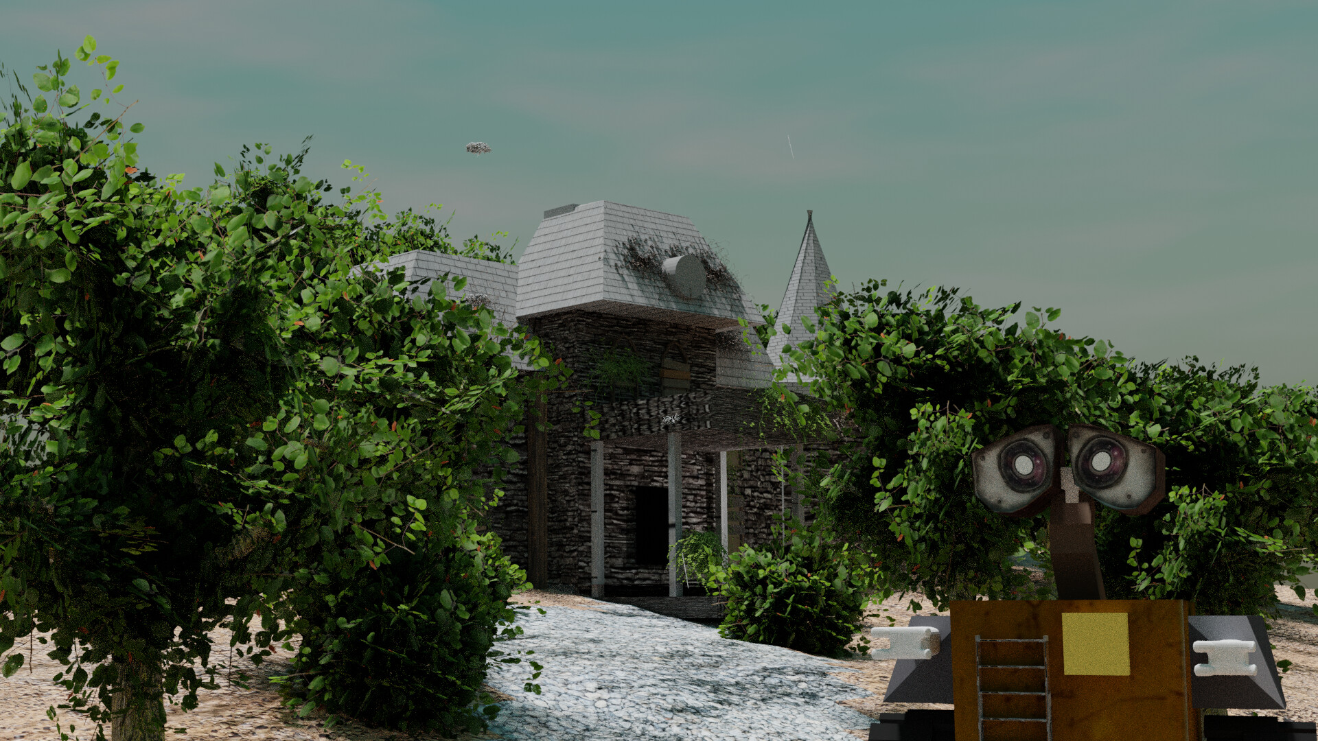 ArtStation - Neibolt House + Wall-E