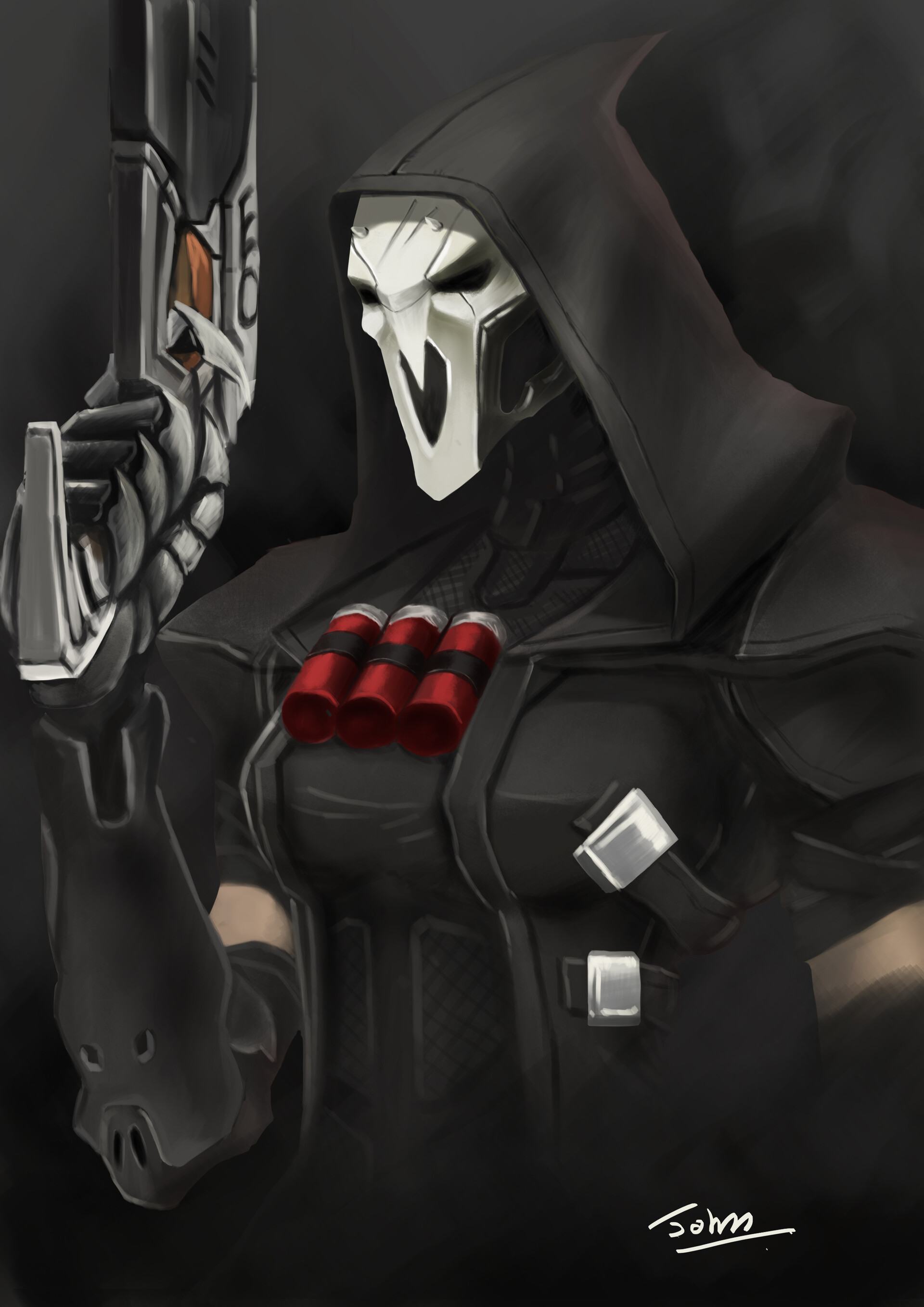 ArtStation - Fan-art Overwatch:Reaper