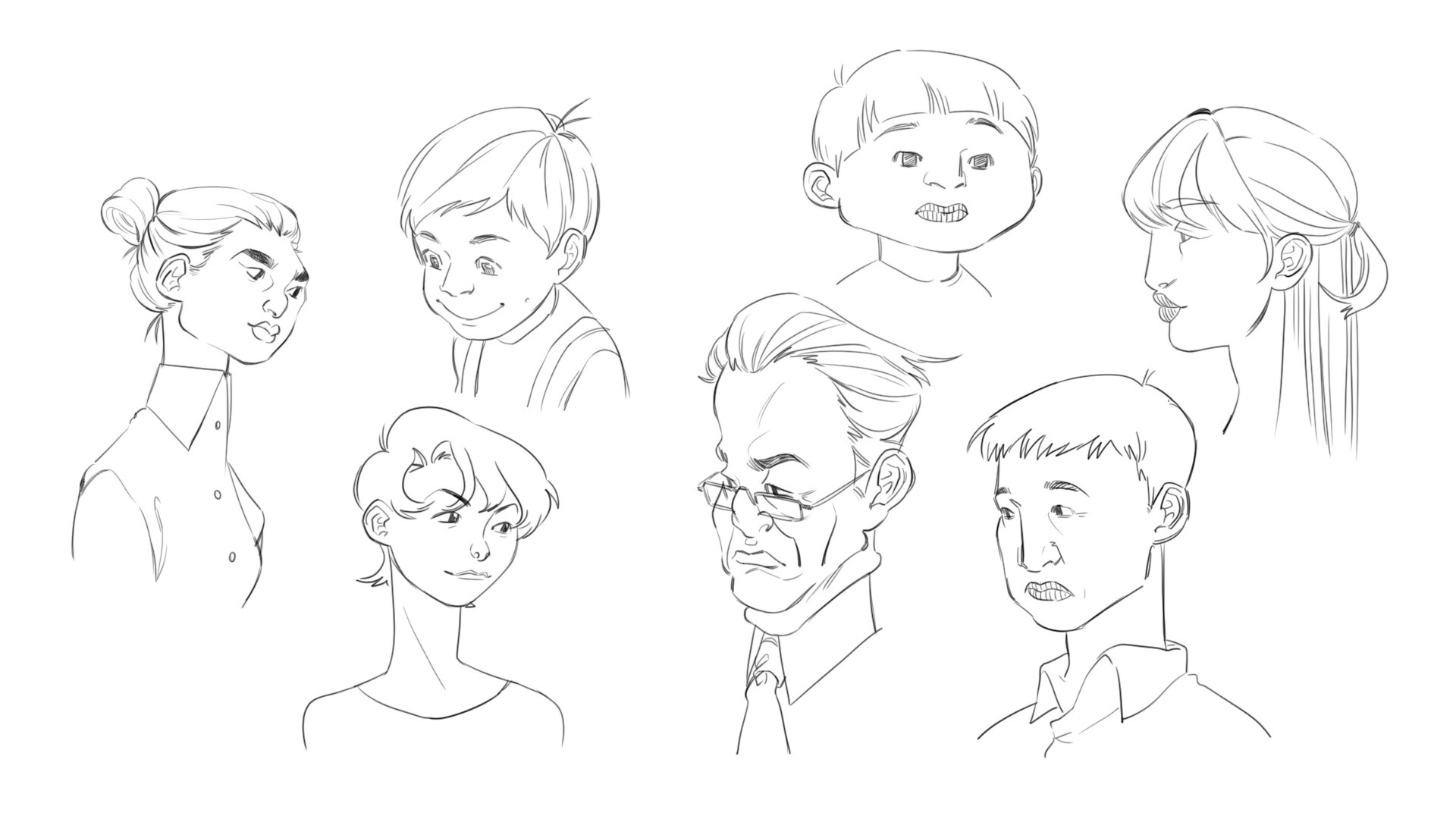 ArtStation - Parallel - character design