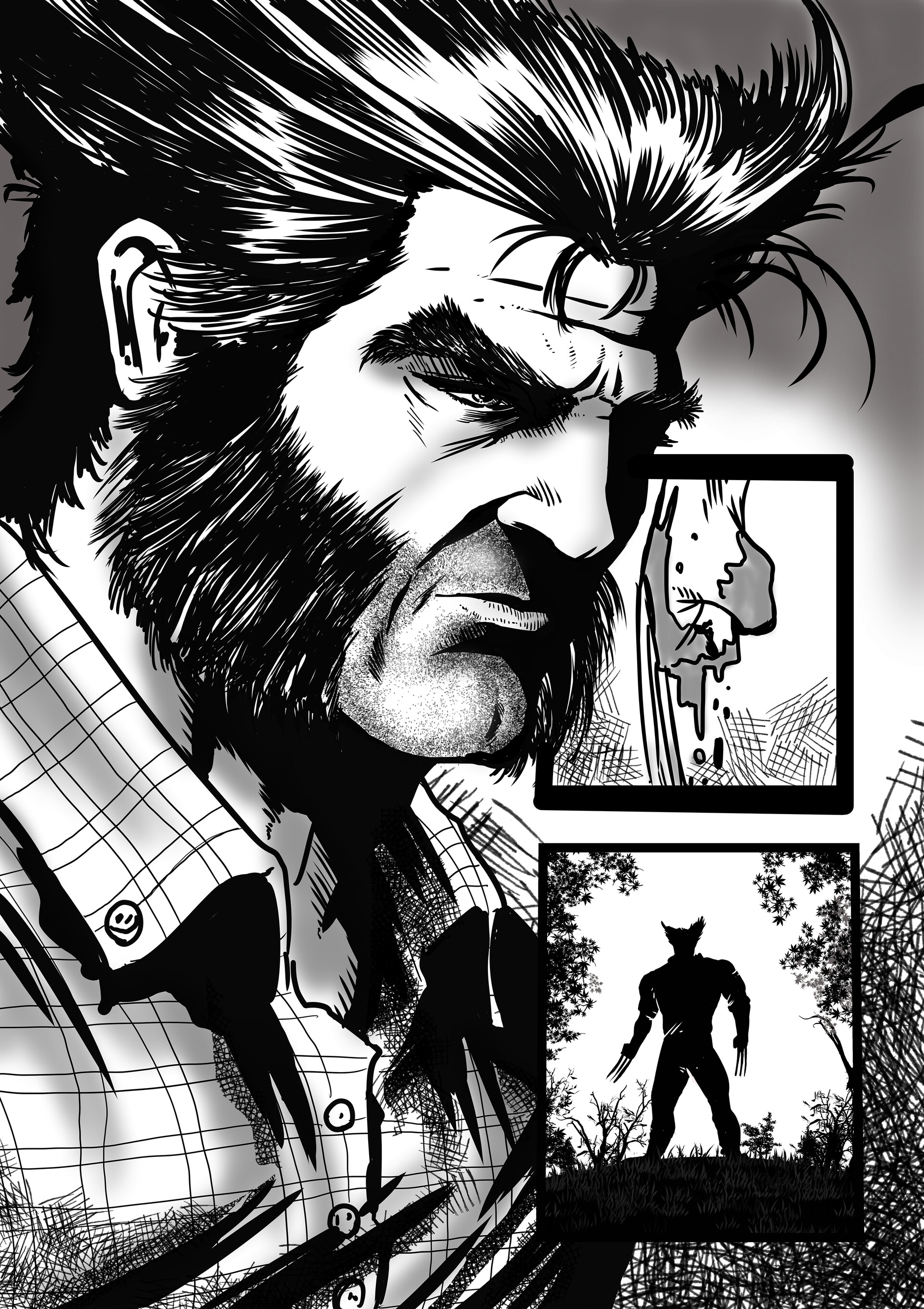 ArtStation - Page Wolverine