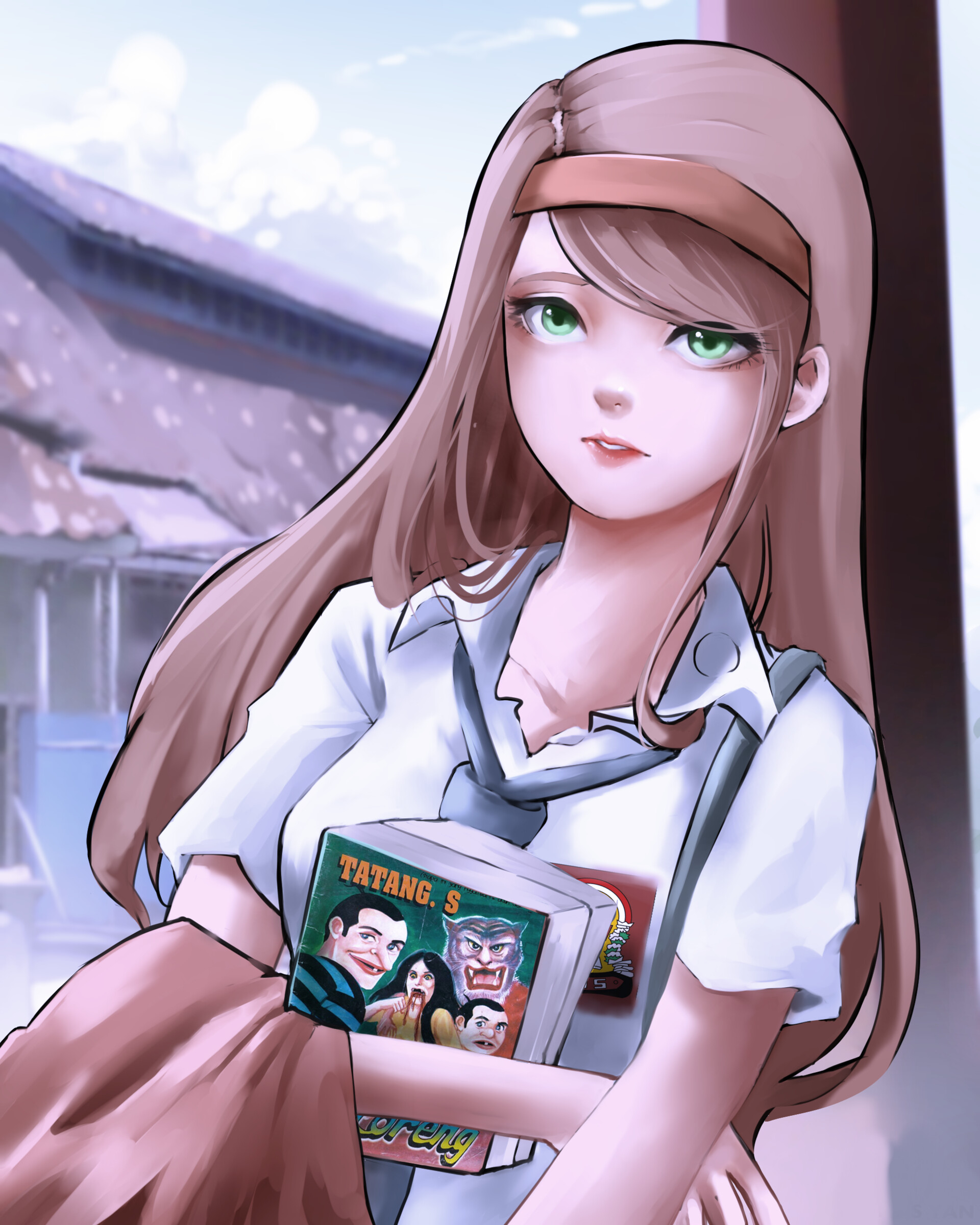 ArtStation - School Girl