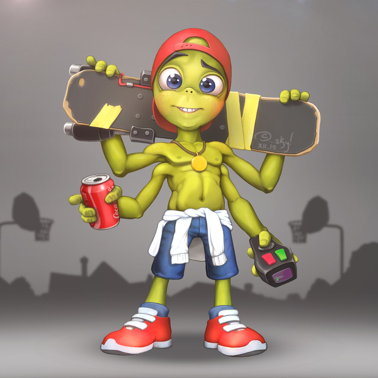 ArtStation - Alien Kid