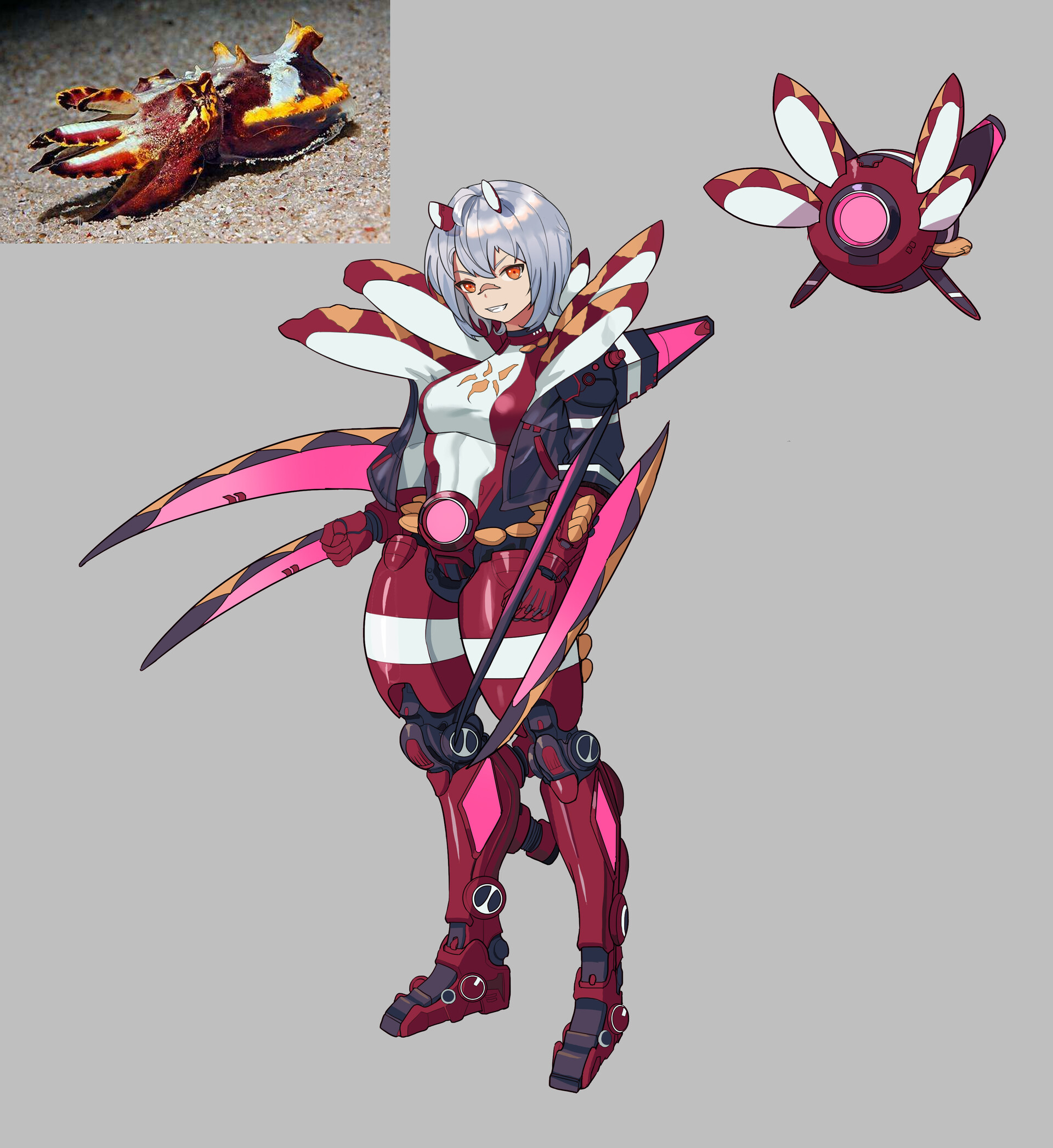 ArtStation - Flame squid