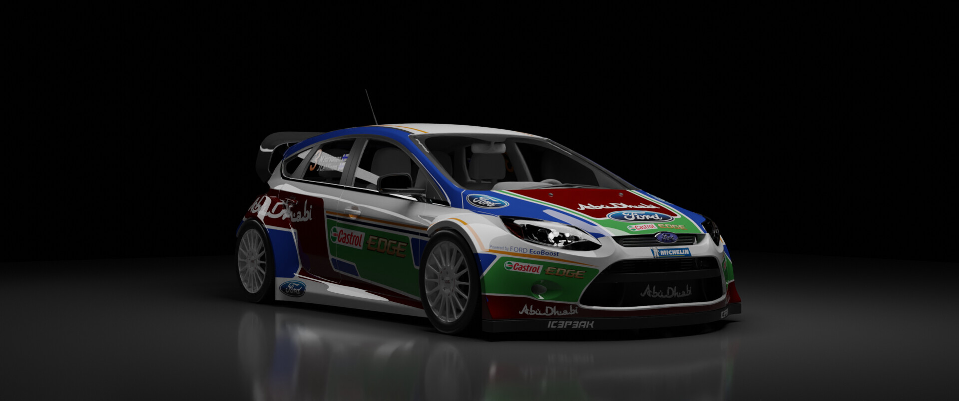 ArtStation - Ford Focus RS Rally WIP