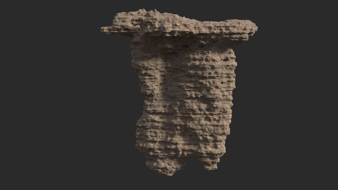 ArtStation - Cliff modeling & shading