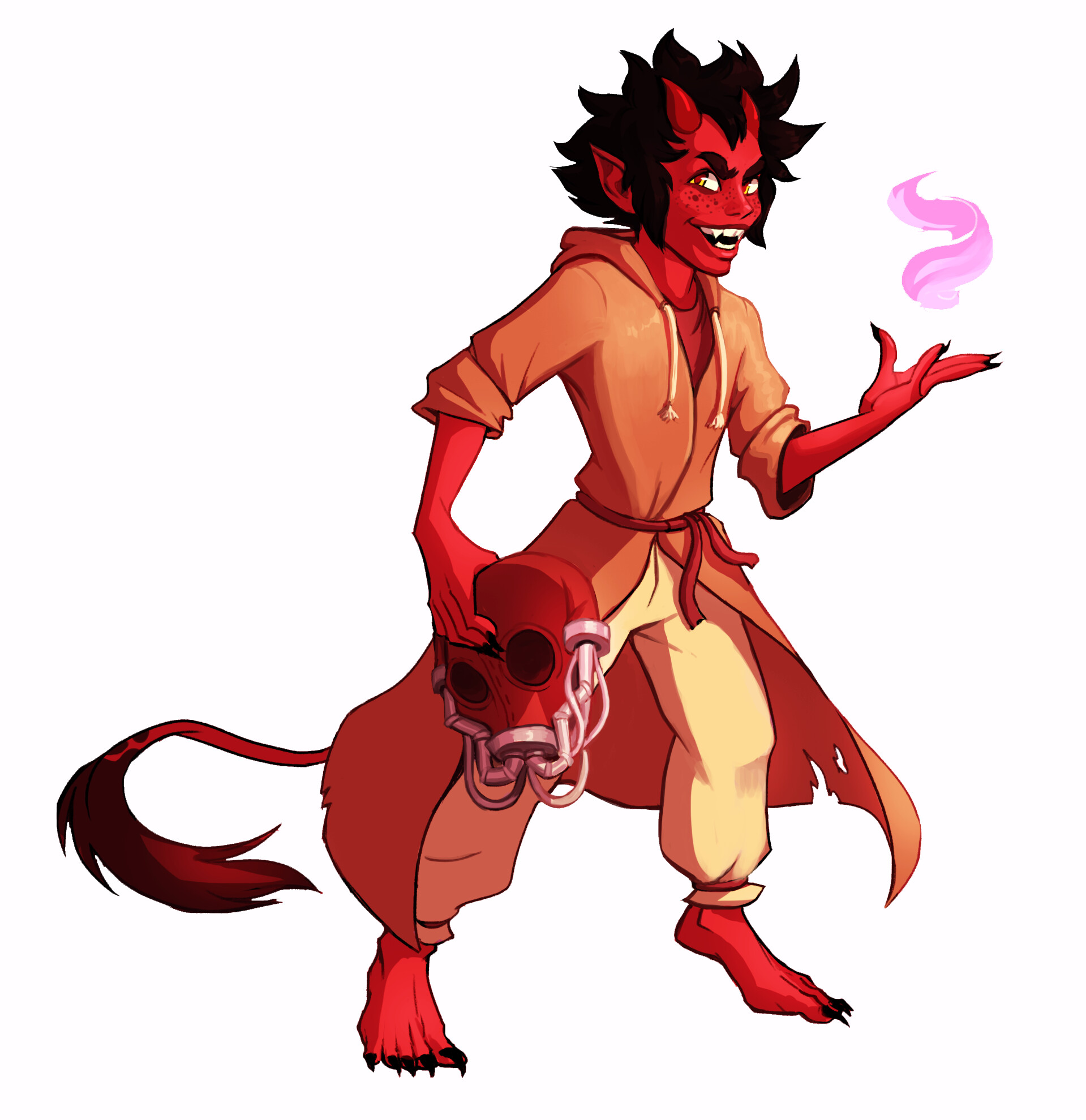 tiefling boy