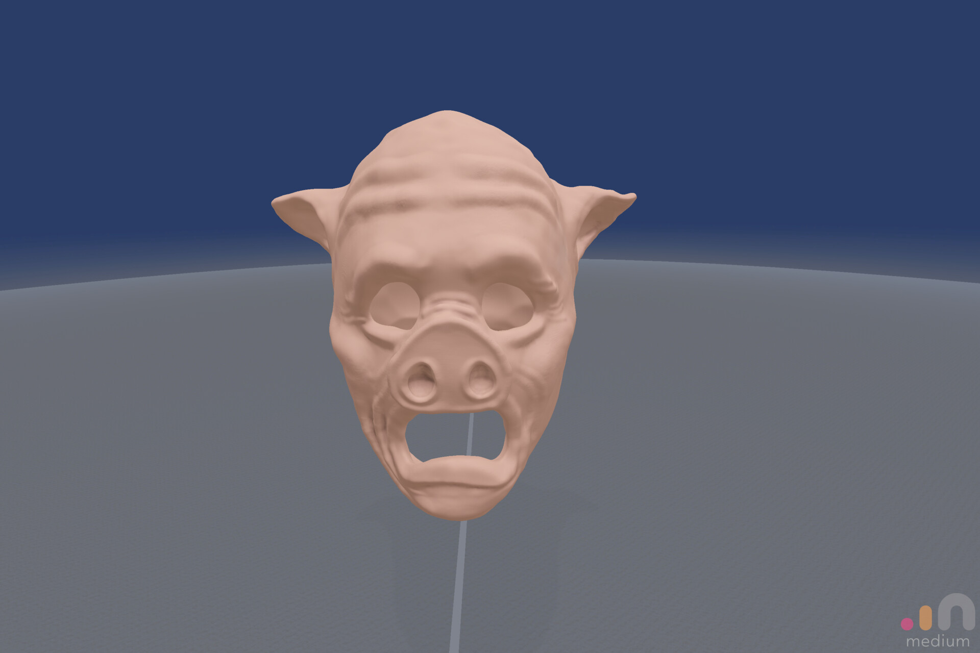 ArtStation - GTA5 Pig Face Mask