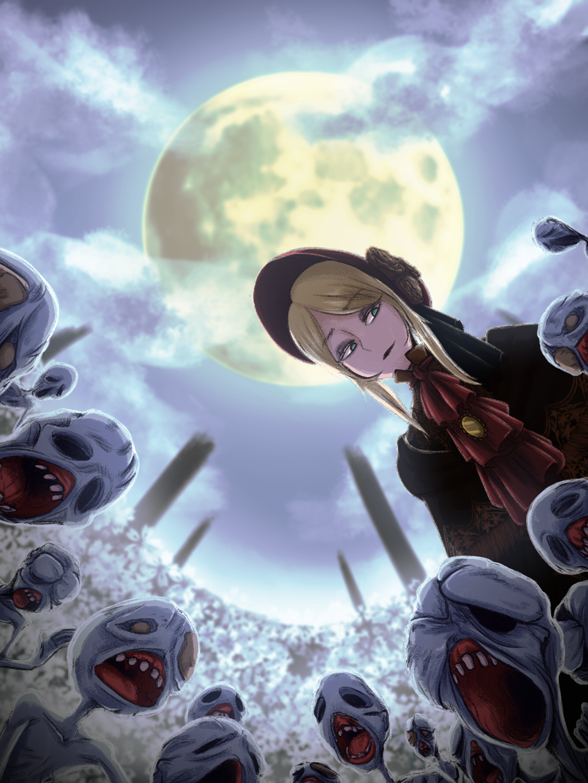 ArtStation - Ahh, you've found yourself a hunter...