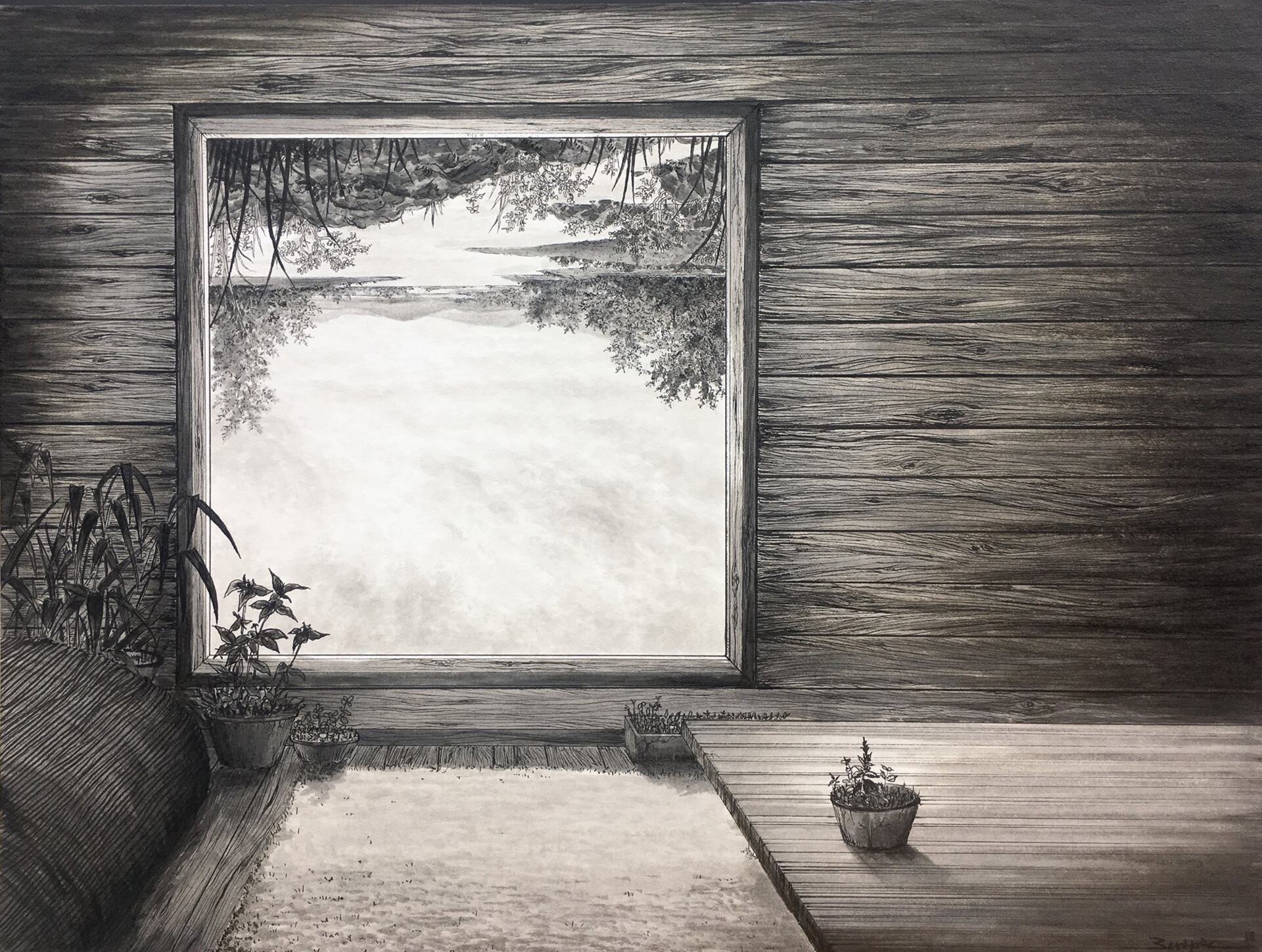 ArtStation - reverse window