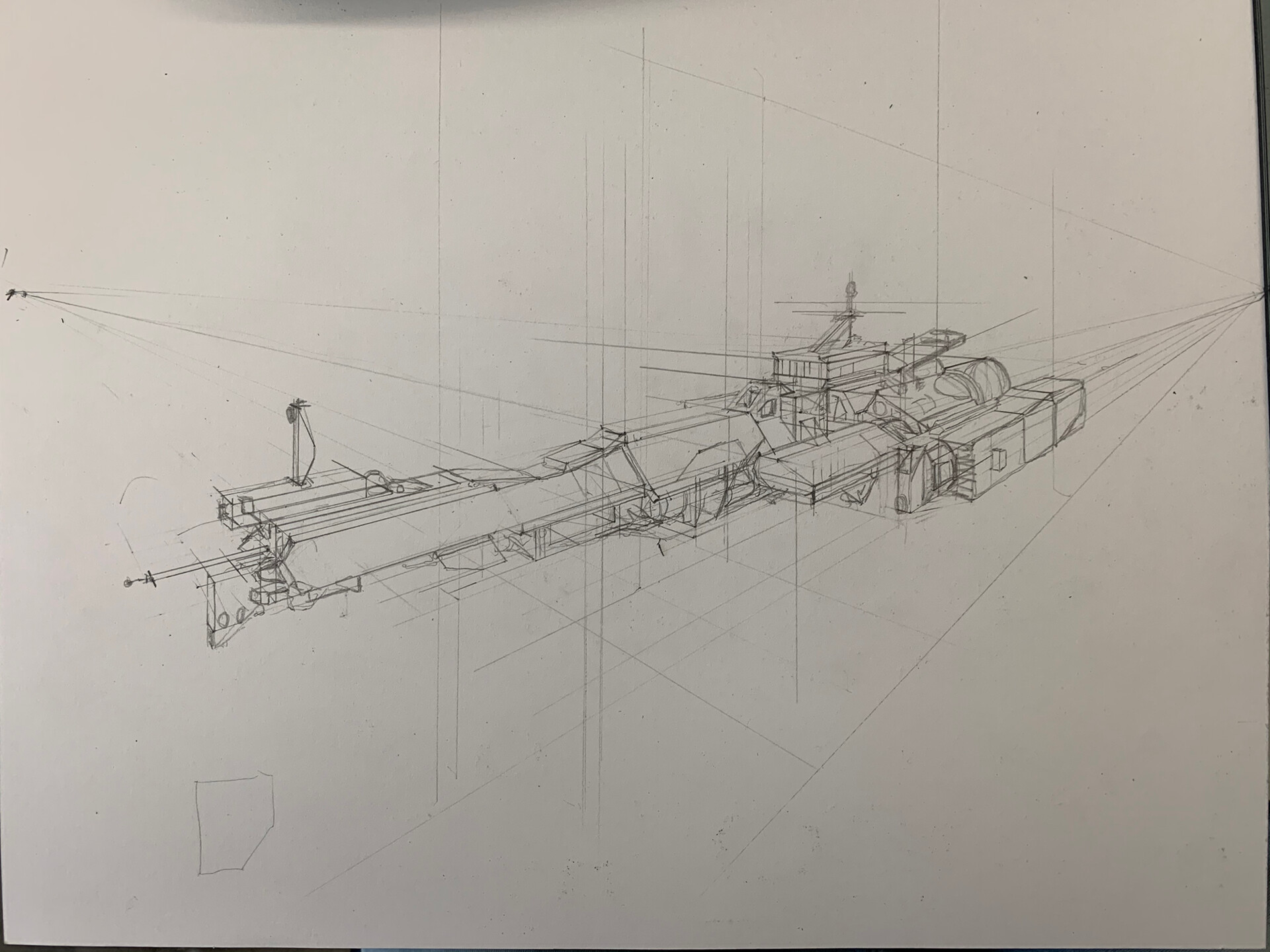 ArtStation - 2 point spaceship