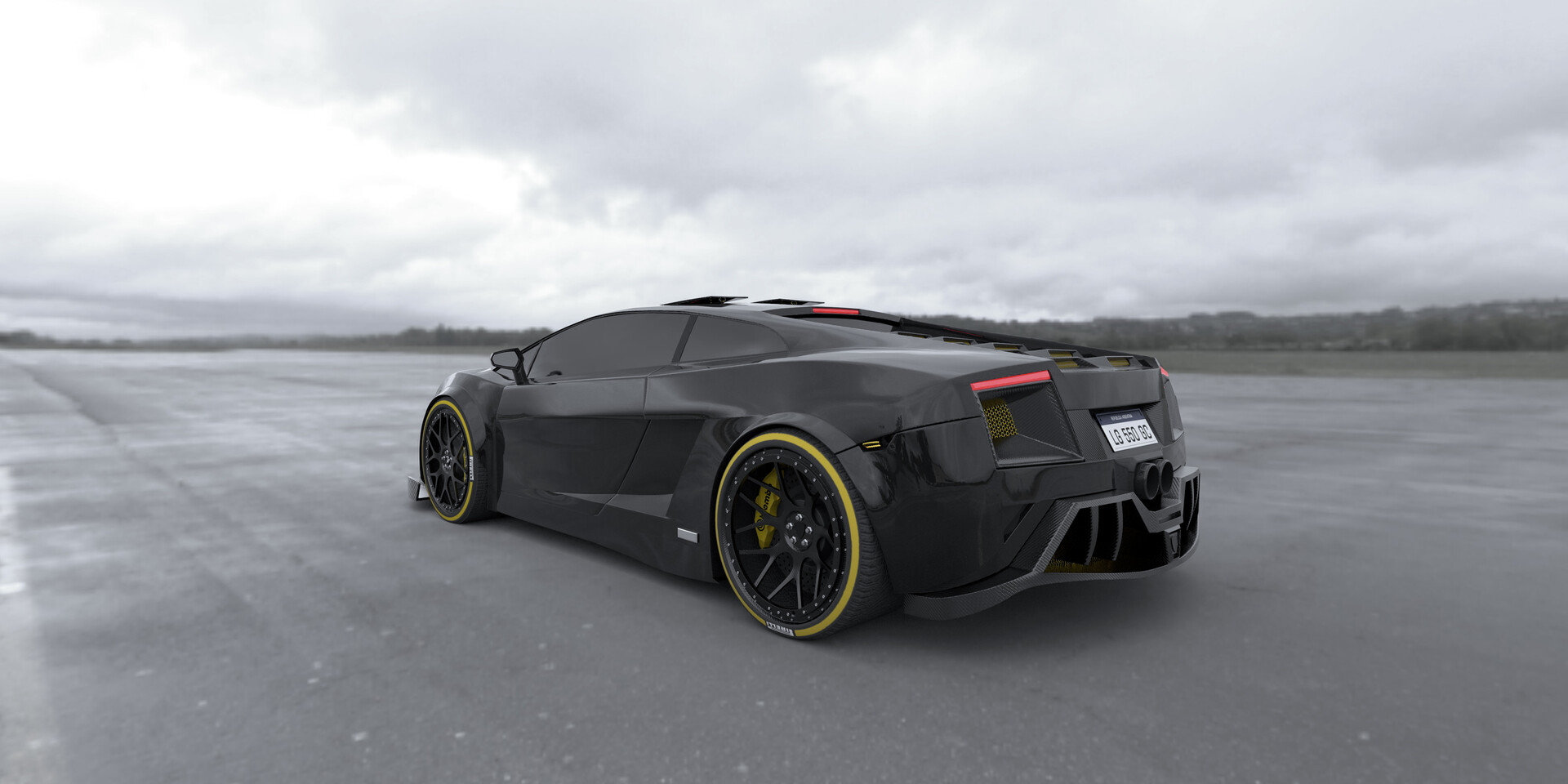 Modified Lamborghini Gallardo
