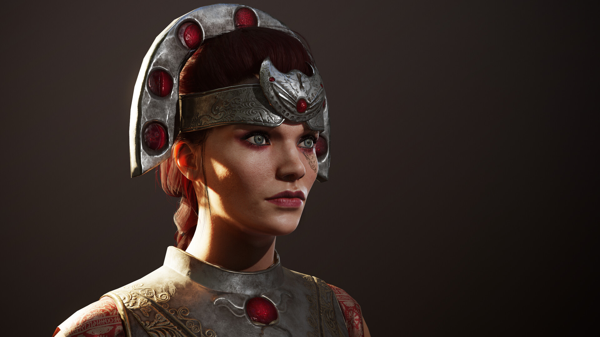 ArtStation - Blood Priestess - Real time bust