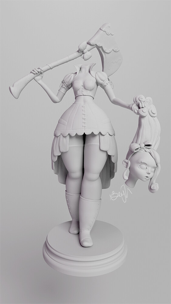 ArtStation - Headless Girl