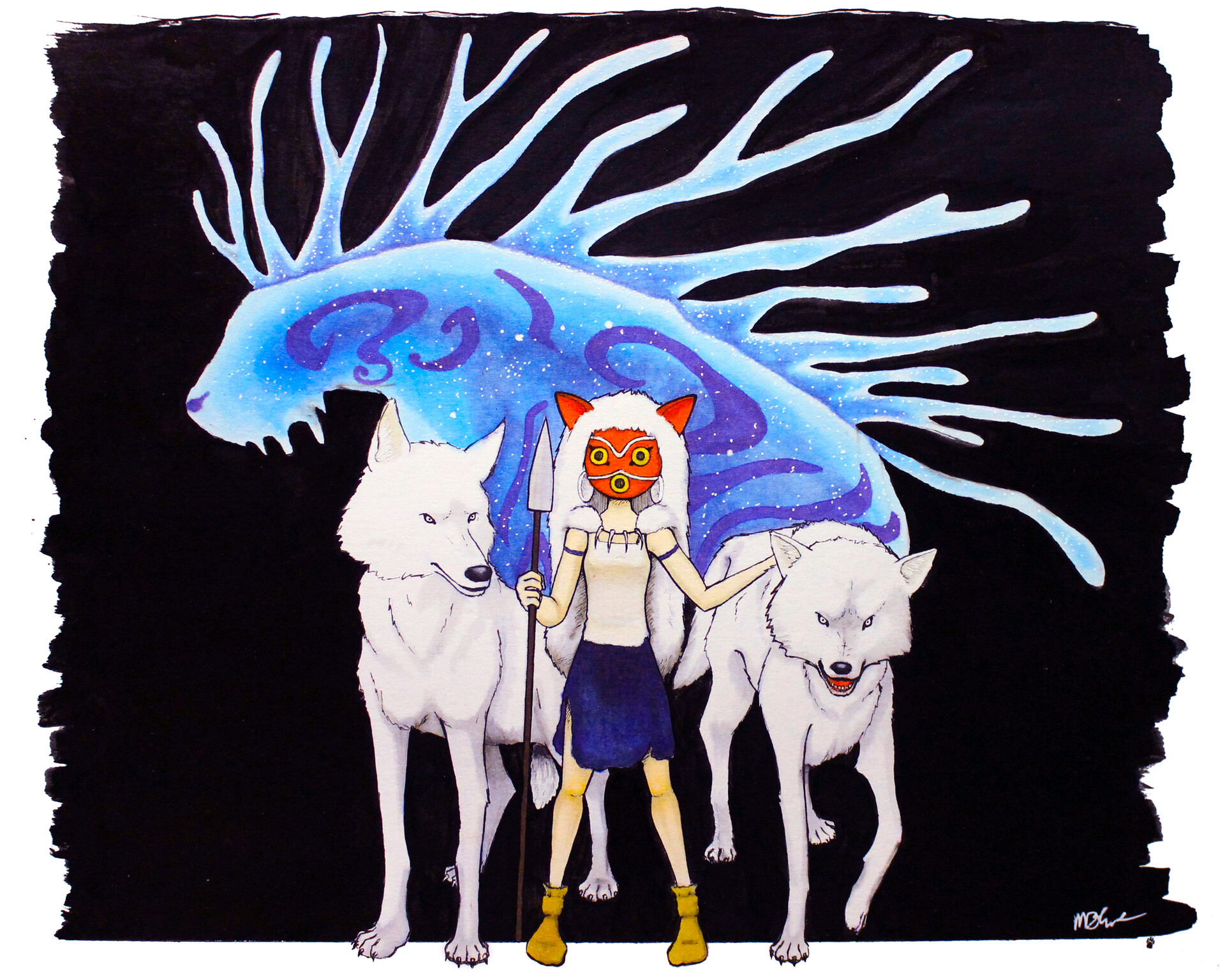 ArtStation - Commission - Mononoke