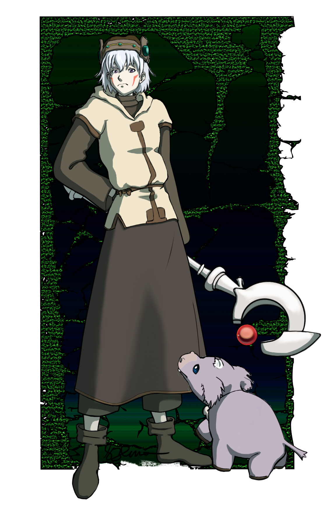 ArtStation - .hack//GRUNTY