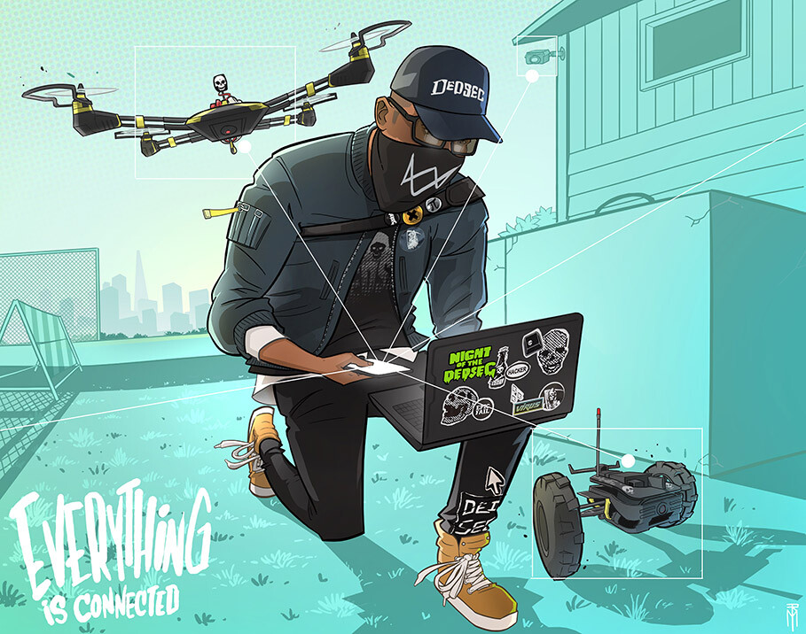 ArtStation - Watch Dog 2 : Marcus