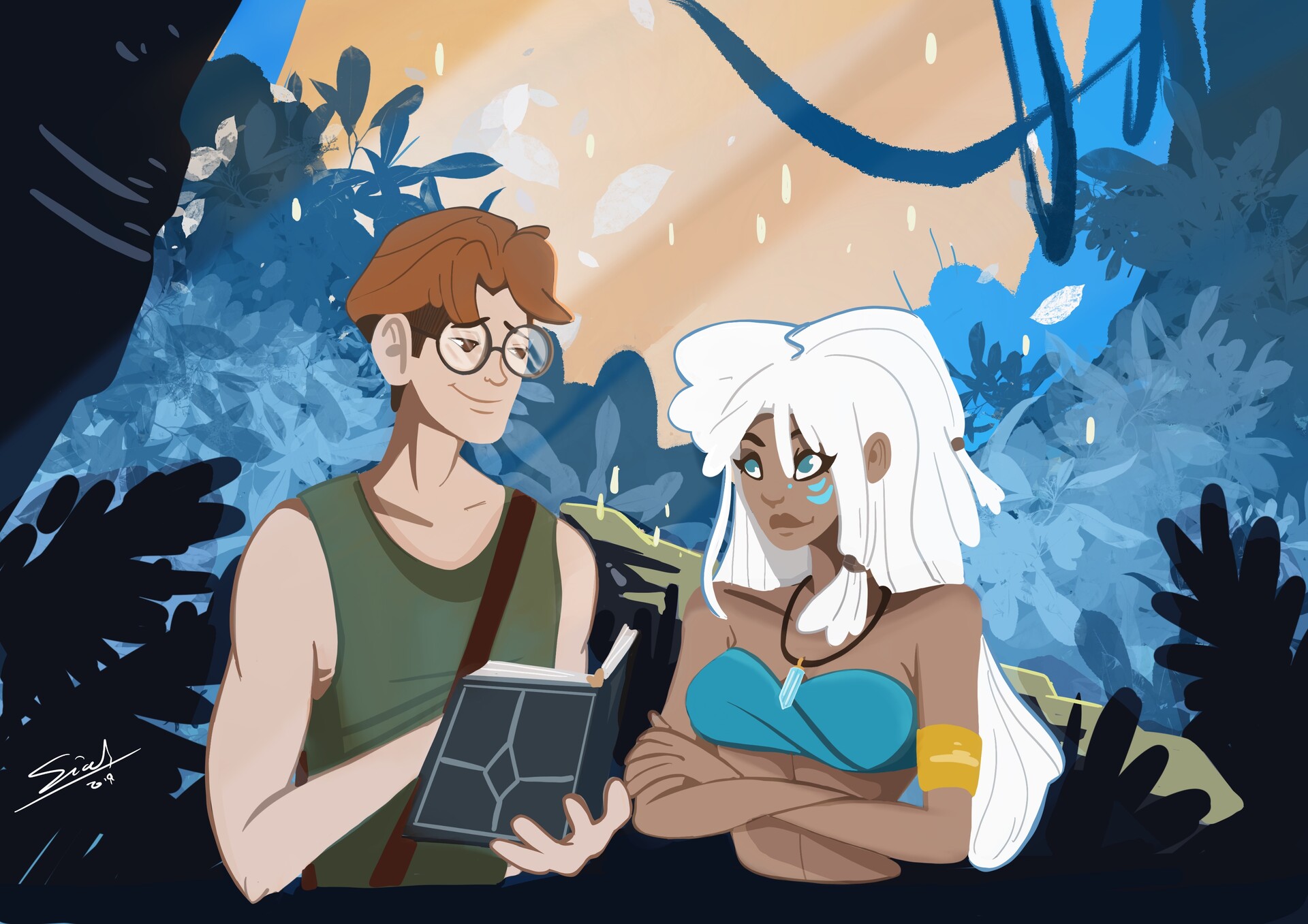 Kida And Milo Fan Art