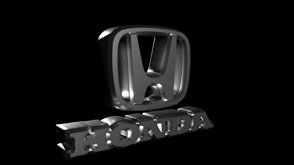 Aron joseph - Honda Logo 3D