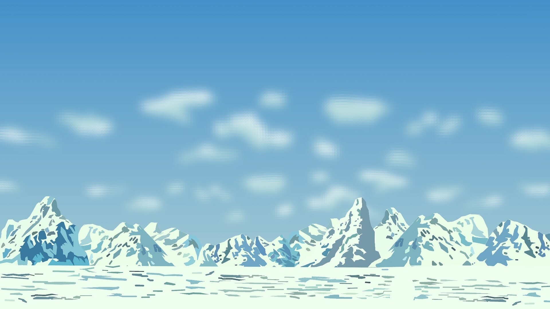 ArtStation - Cenario de gelo