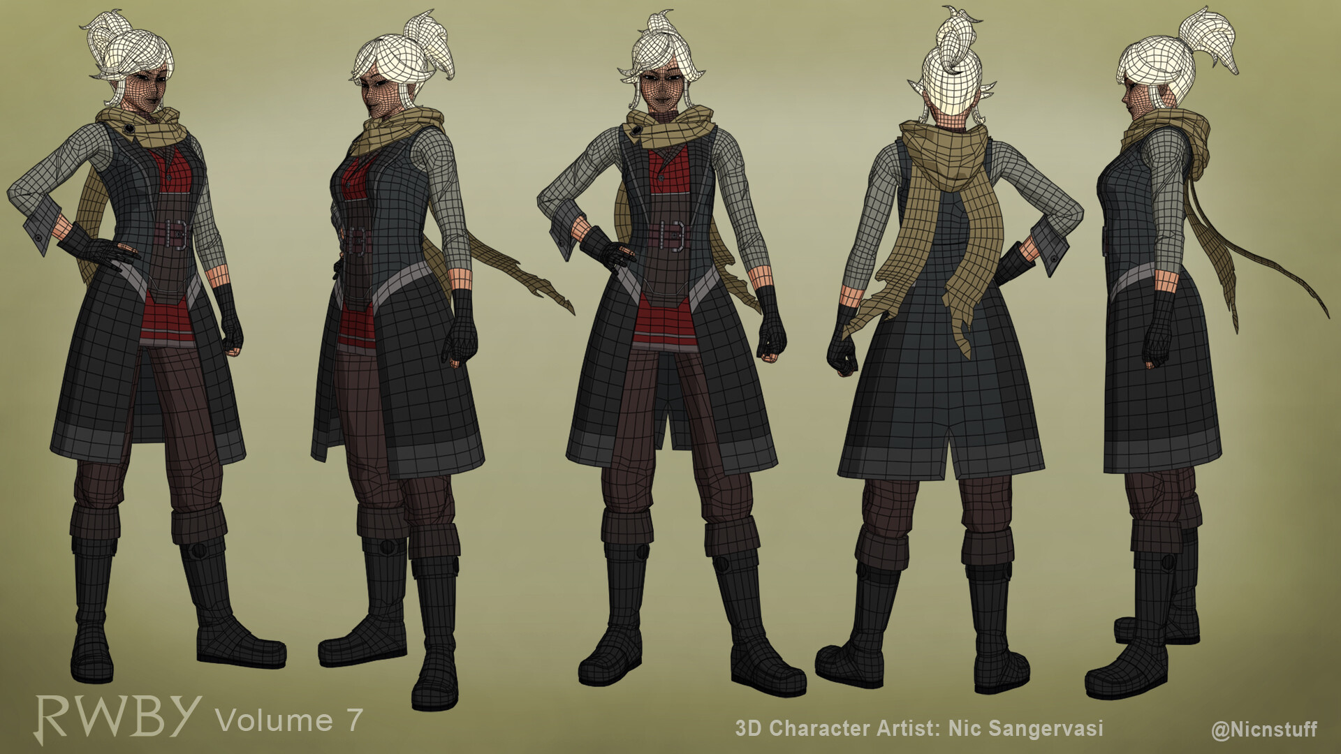 Nicolas Sangervasi - Robyn Hill from RWBY