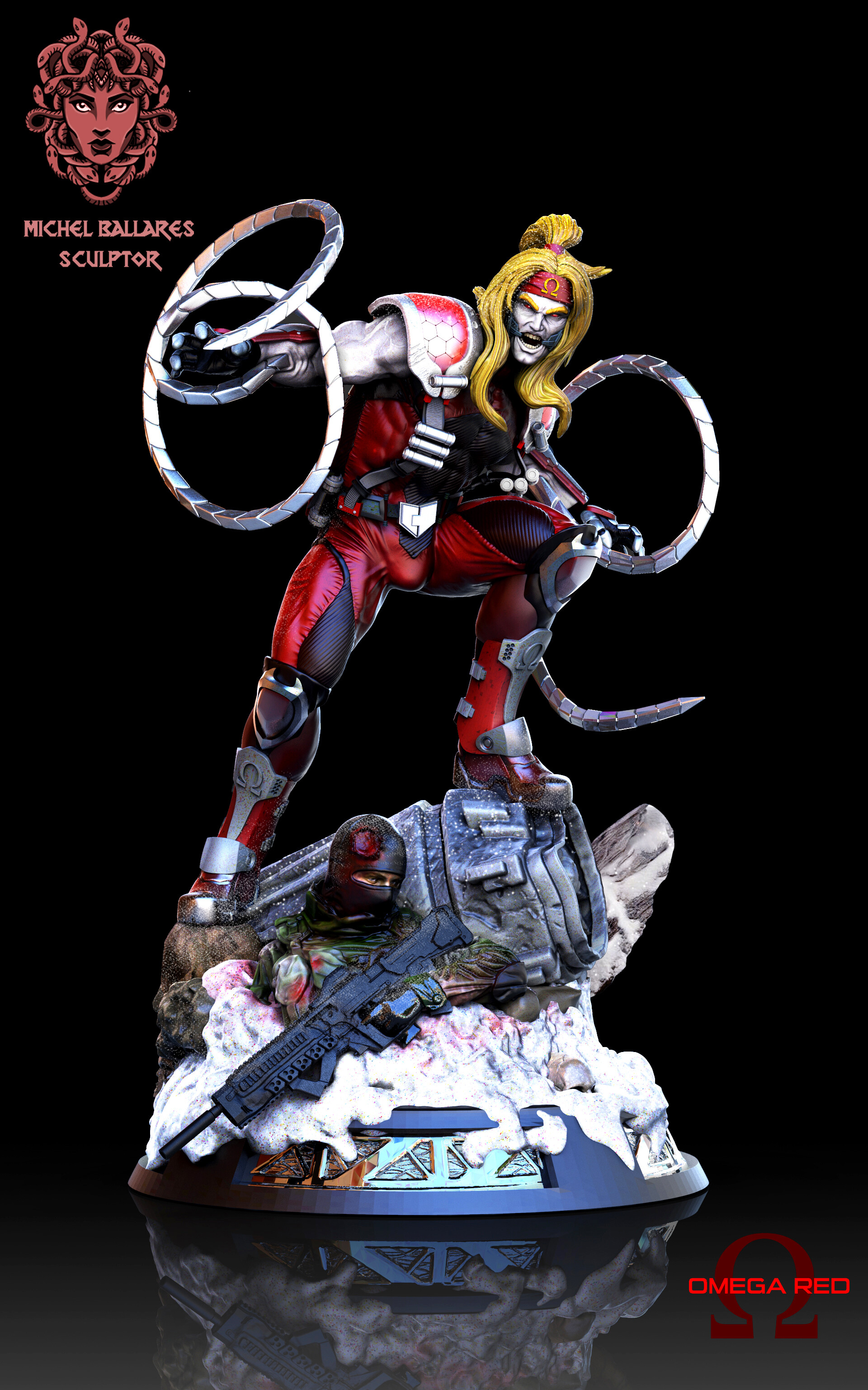 ArtStation - omega red fan art