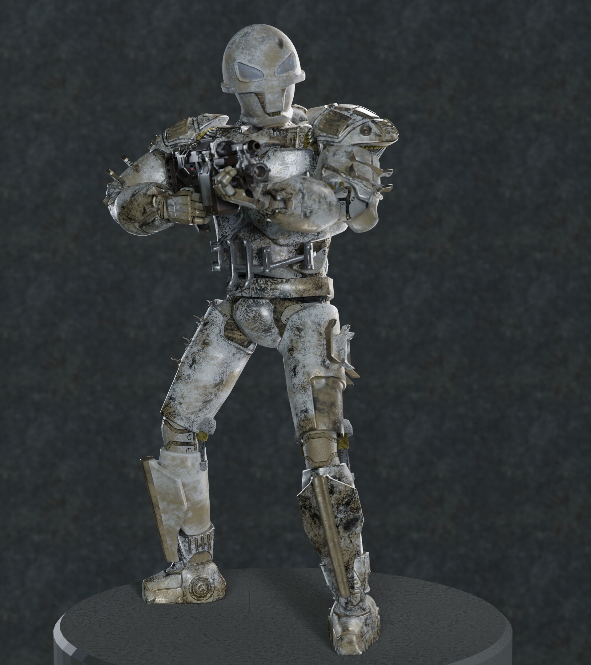 ArtStation - Infantry Power Armor